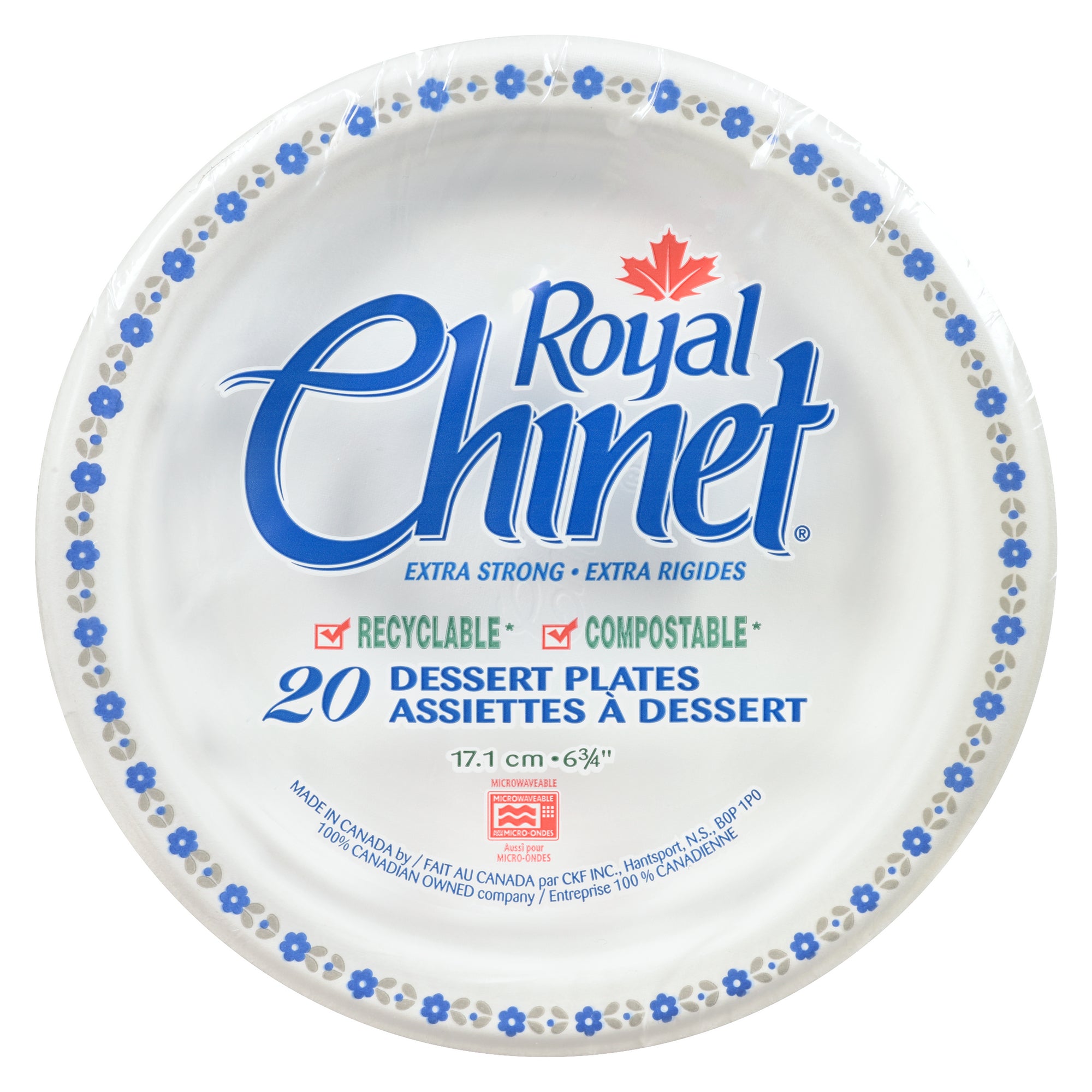 Royal Chinet Extra Strong Dessert Plates, 20-Pack – Giant Tiger