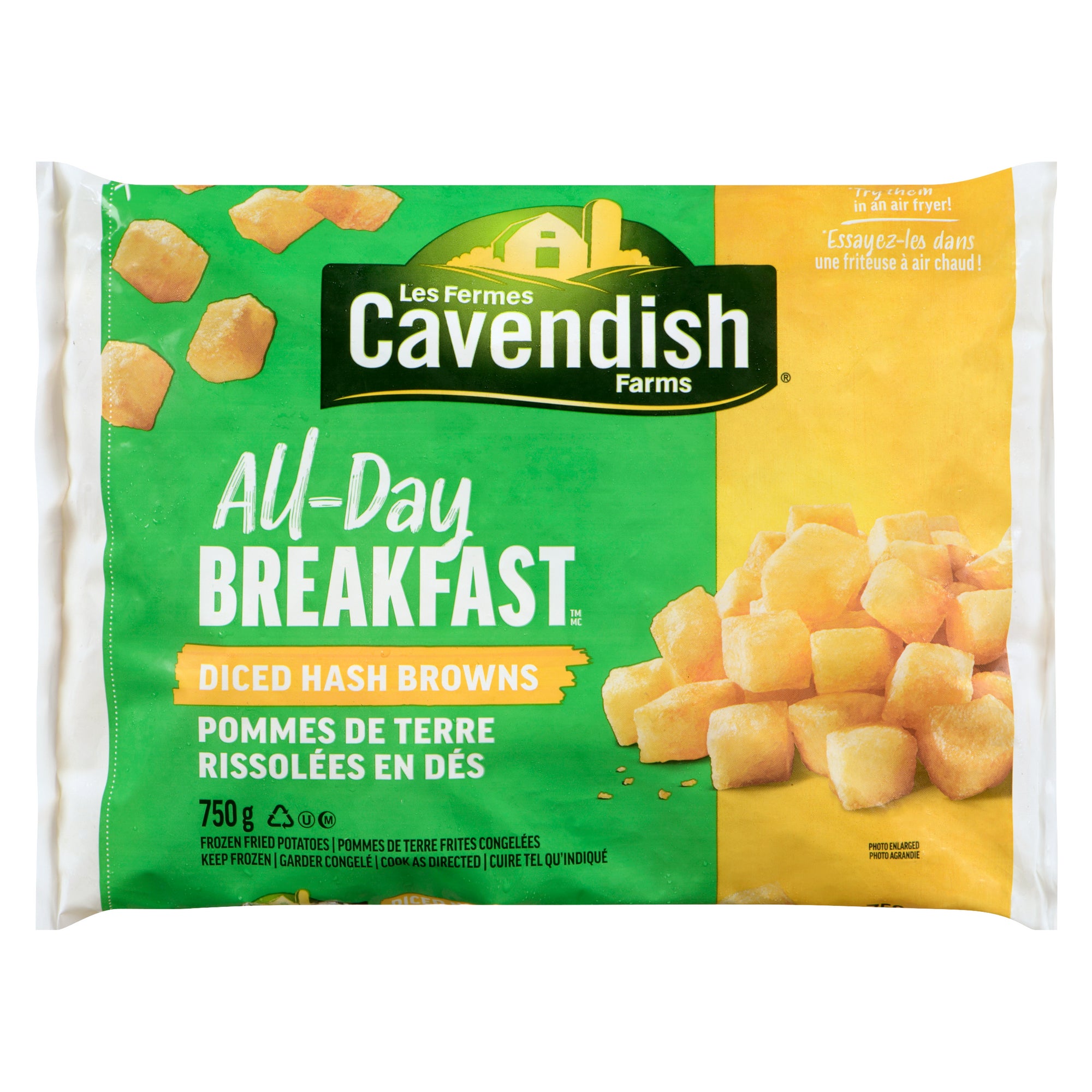 Cavendish Farms Diced Hash Brown Potatoes, 750-g – Giant Tiger