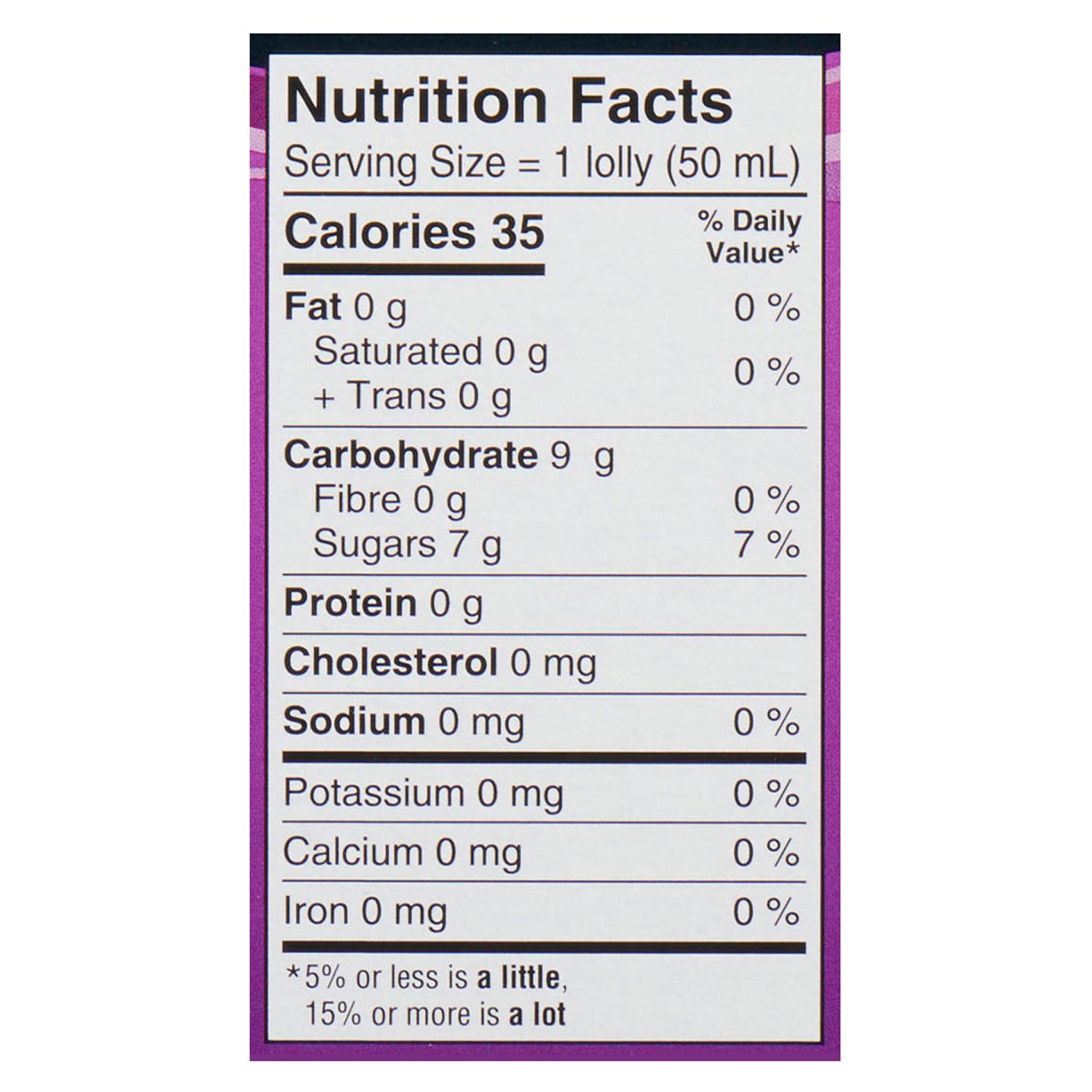 Chapman's Li'l Lolly Water Ice Fruity, 28-Pack, 50 ml – Giant Tiger