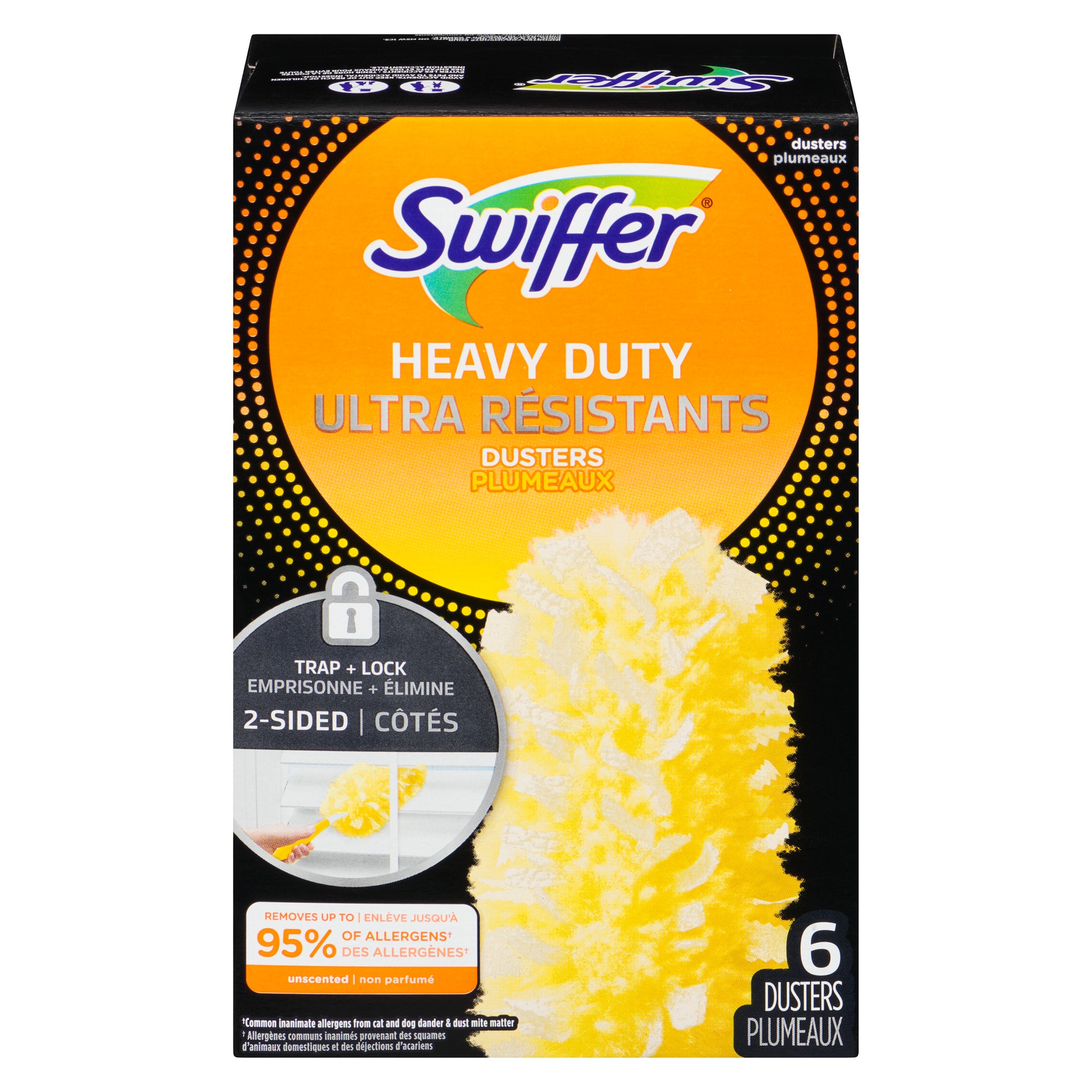 Swiffer 360 Multi-Surface Cleaning Unscented Duster Refills, 6-Pack ...