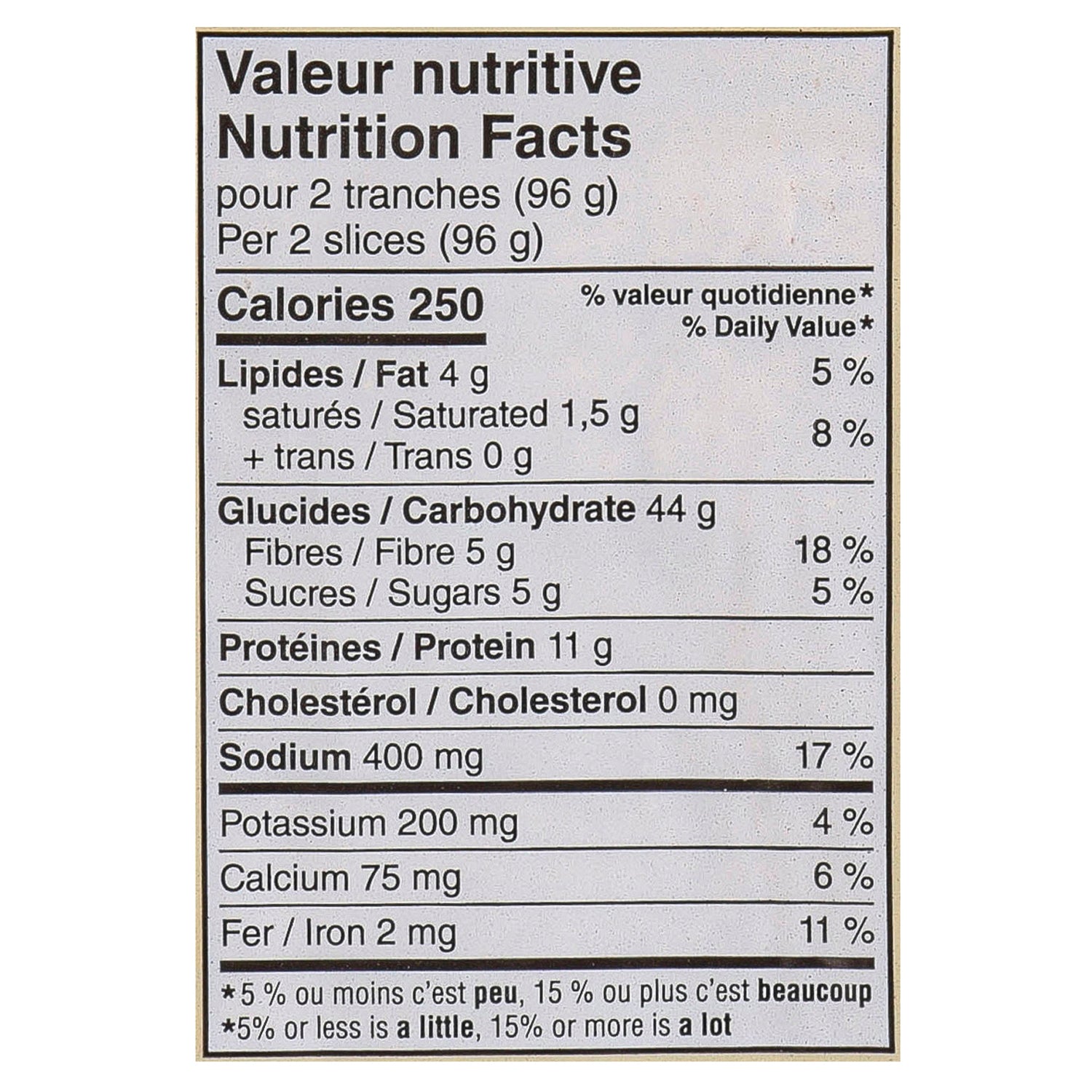 Gadoua Pain de Ménage Pain à 100 % de Blé Entier Tranché épais, 675-g ...
