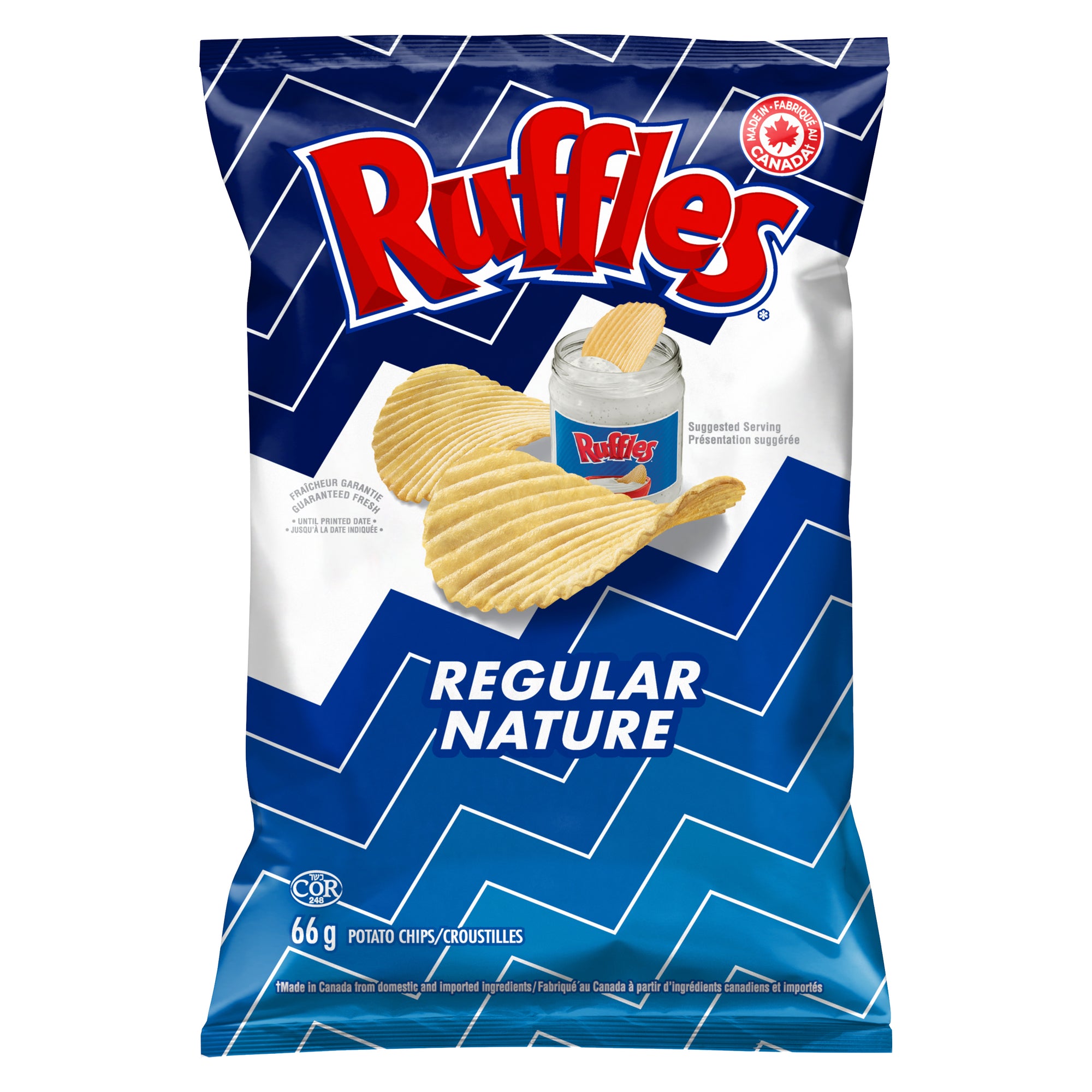 Ruffles Regular Potato Chips, 66-g – Giant Tiger