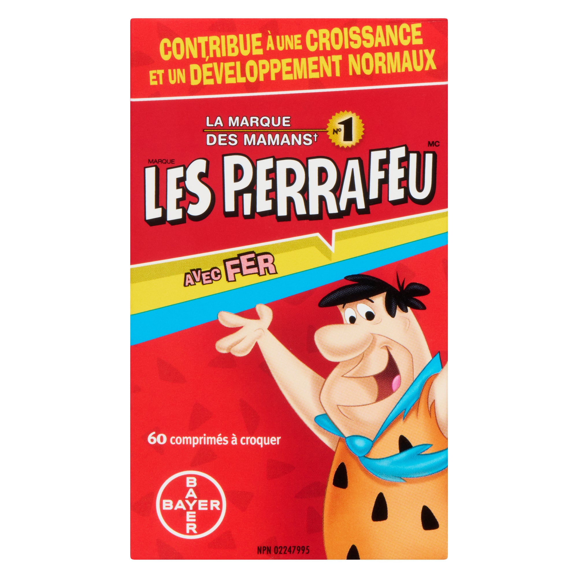 Les Pierrafeu Multivitamines et Minéral avec Fer Comprimés à Croquer ...