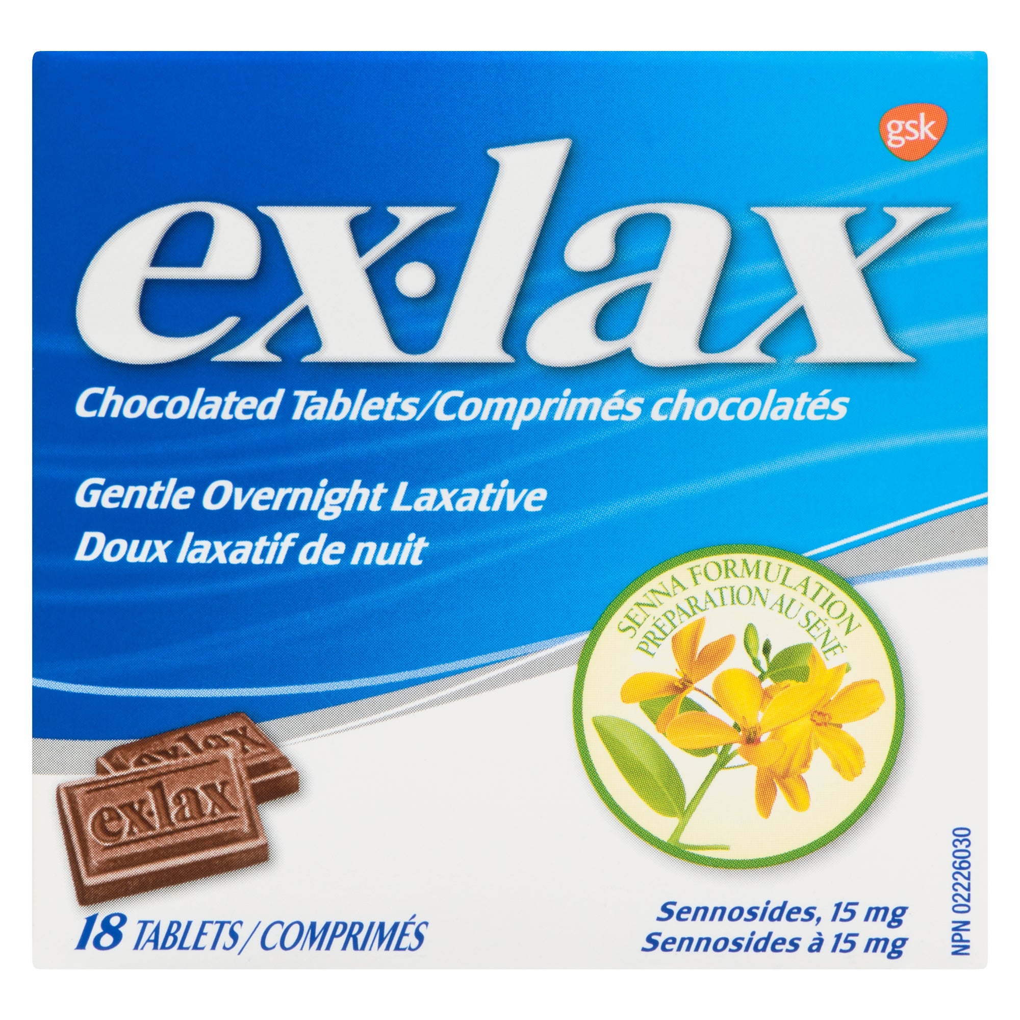 Ex-Lax Gentle Overnight Laxative Chocolated Pieces, 18-Pack – Giant Tiger
