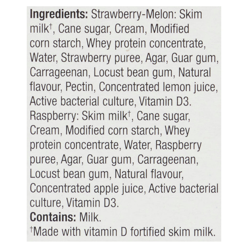 Iogo Nano Strawberry-Melon Blueberry Yogurt Tubes 1.9 % M.F. 8pk. - 48 ...