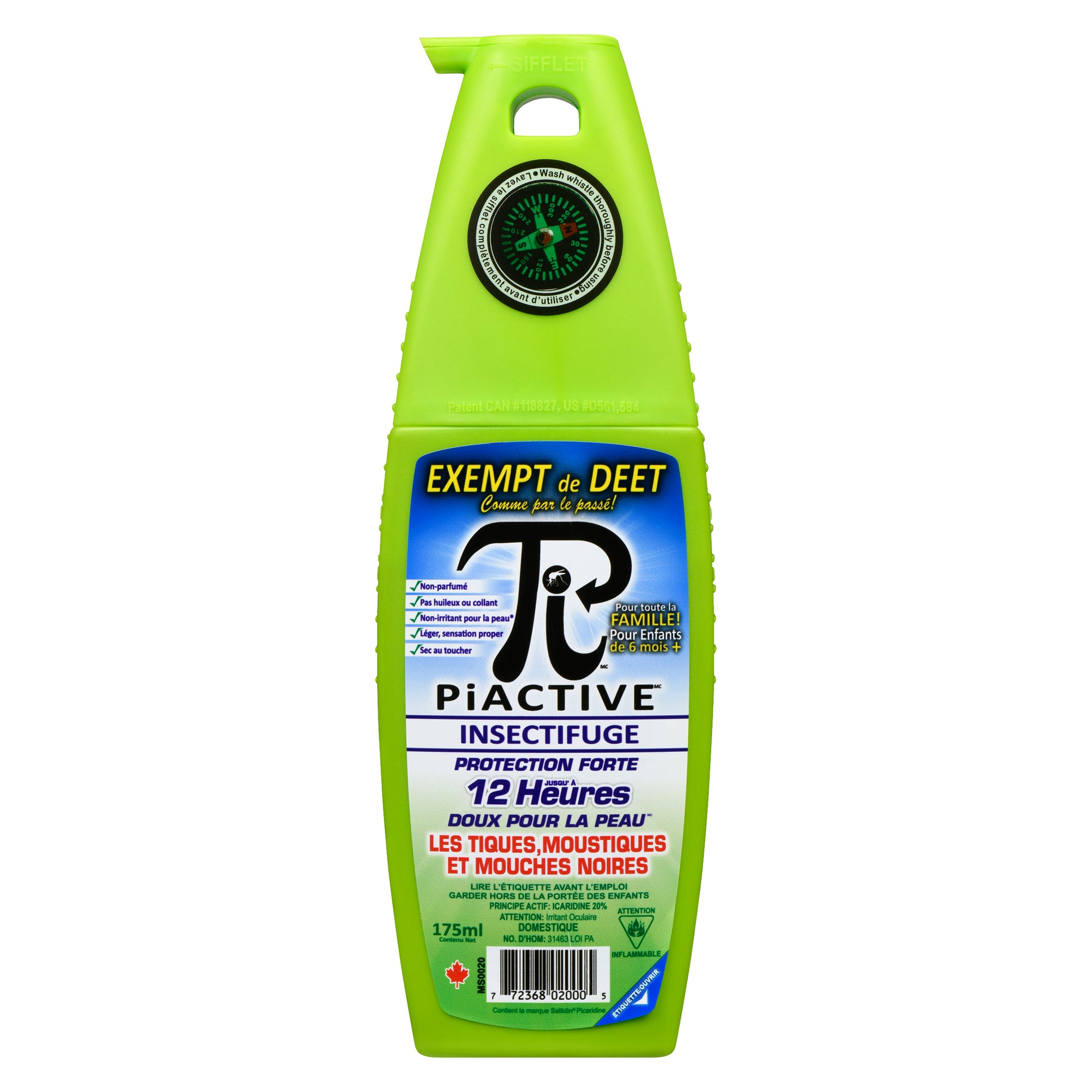 Mosquito Shield PiACTIVE Insect Repellent, 175 ml – Giant Tiger