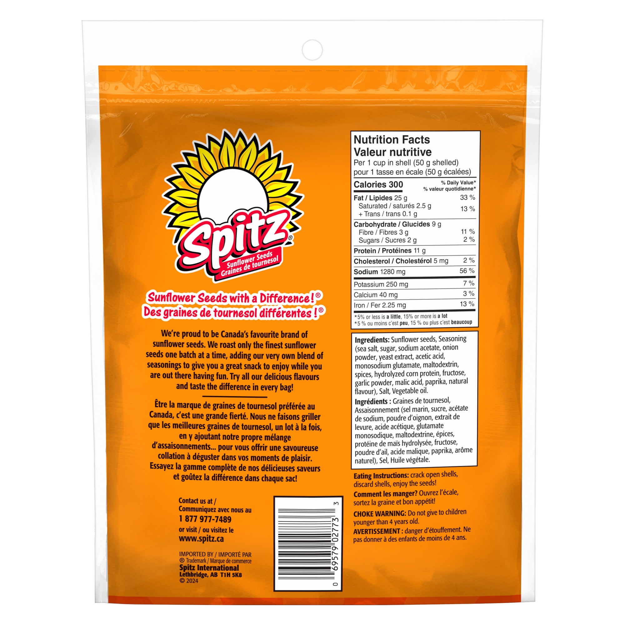 Spitz Spicy Sweet Chili Sunflower Seeds, 210-g – Giant Tiger