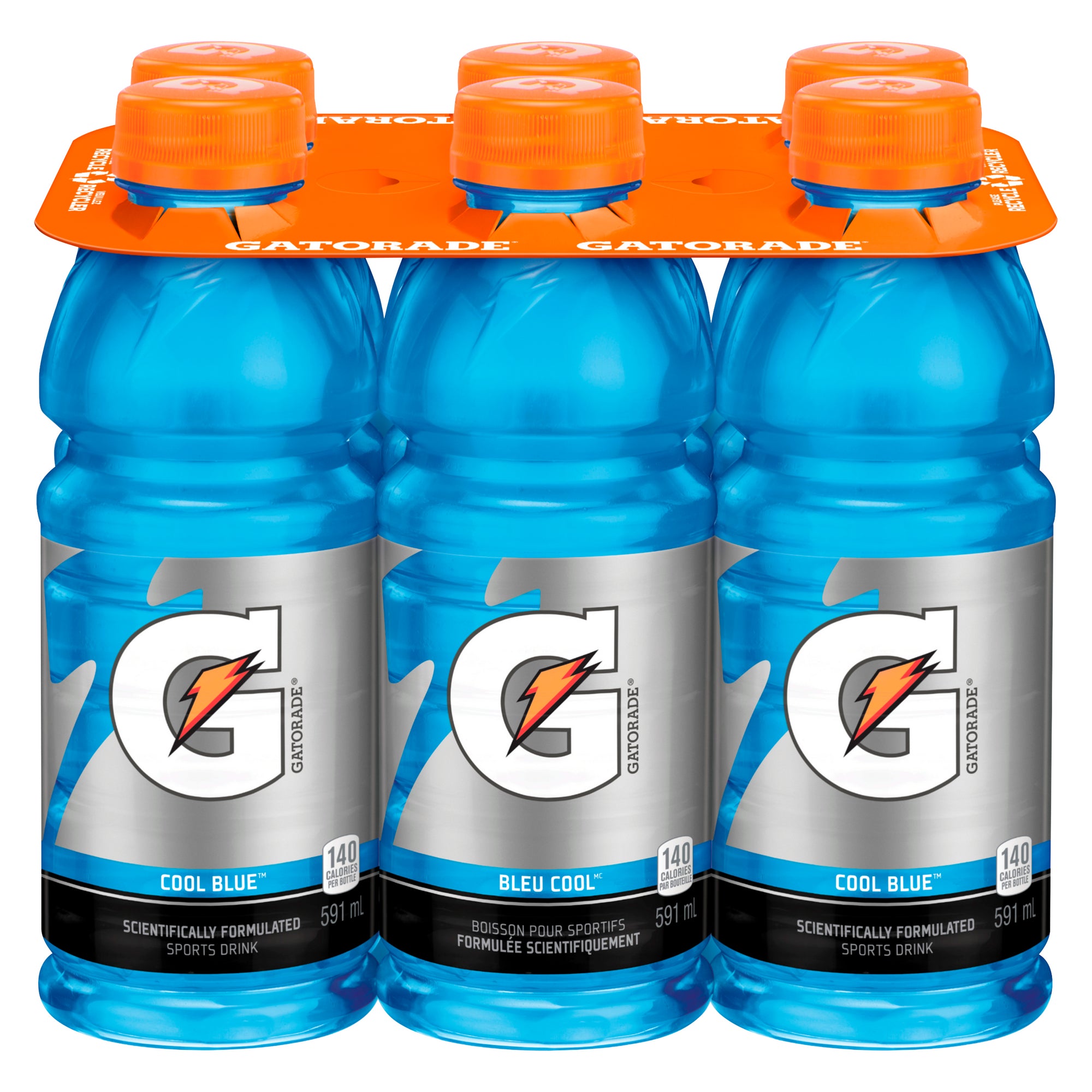 Gatorade Cool Blue Sports Drink, 6-pack, 591-ml – Giant Tiger
