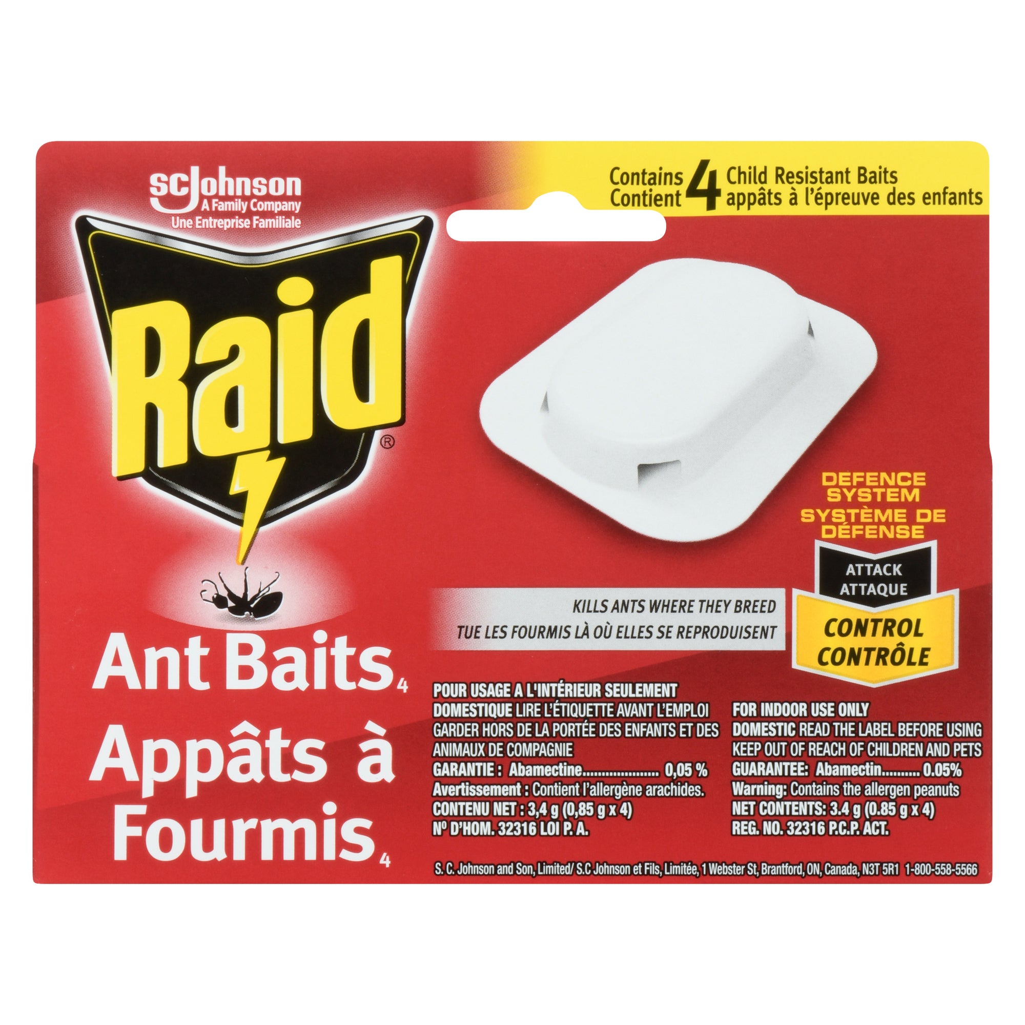 Raid Ant Baits 4, 4-Pack – Giant Tiger