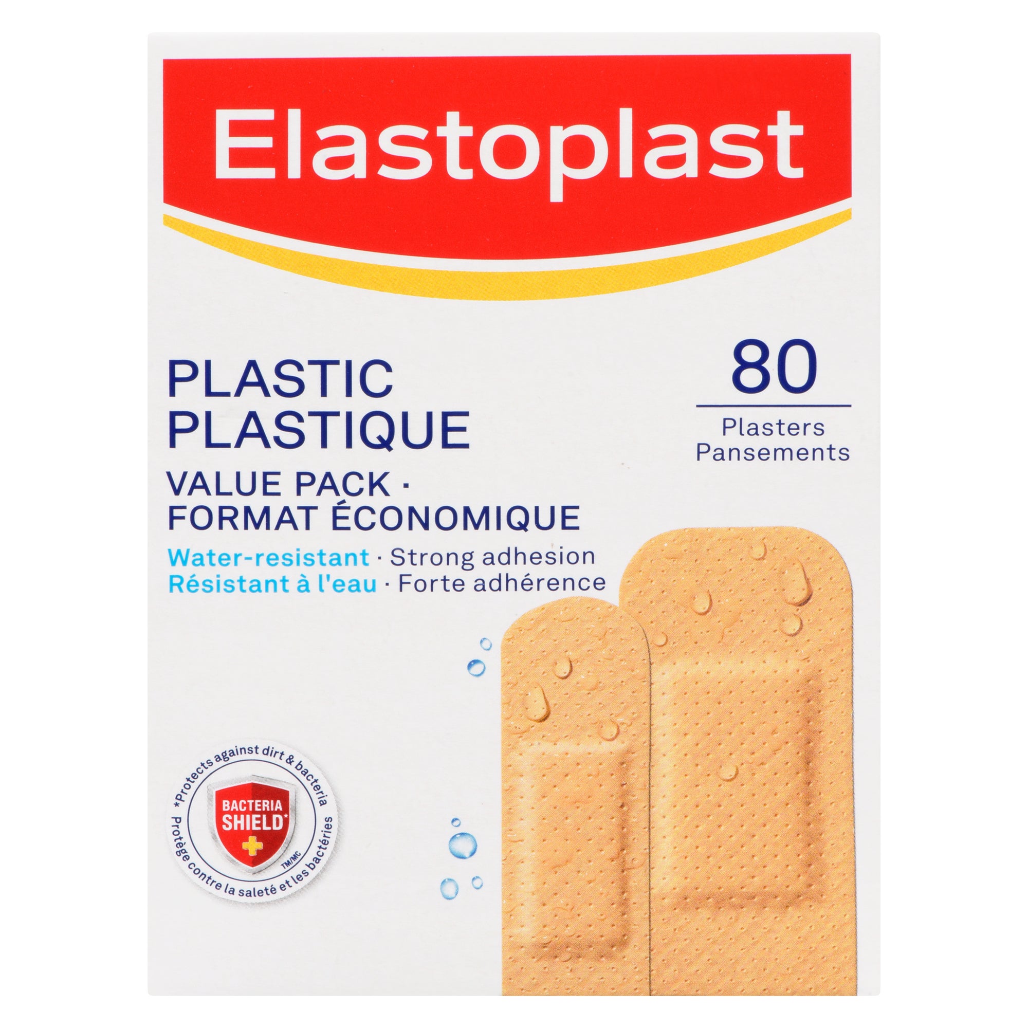 Elastoplast Plastic Family Pack Assorted Sizes, 80-Pack – Giant Tiger