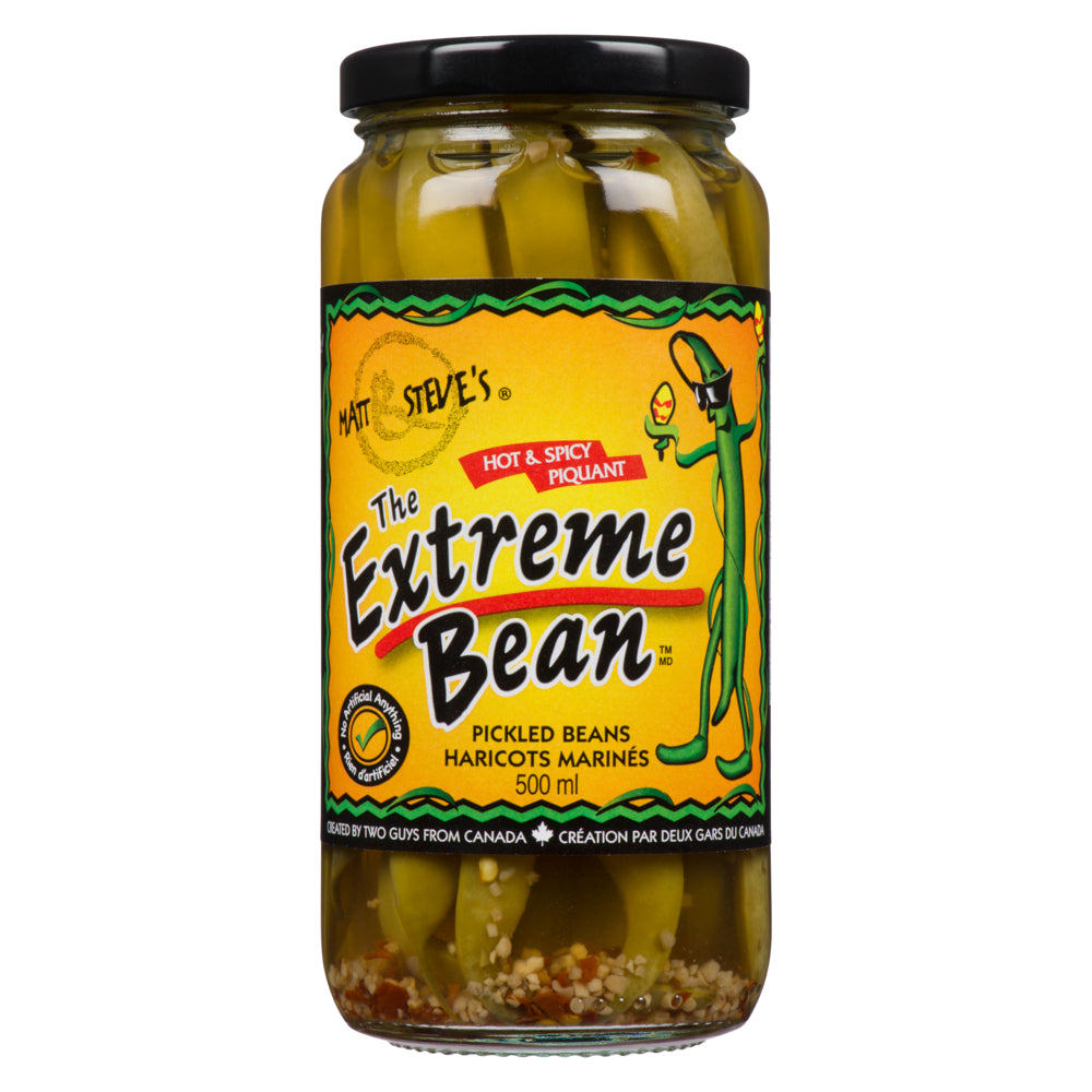 Matt & Steve's The Extreme Bean Hot and Spicy Pickled Beans - 500ml ...