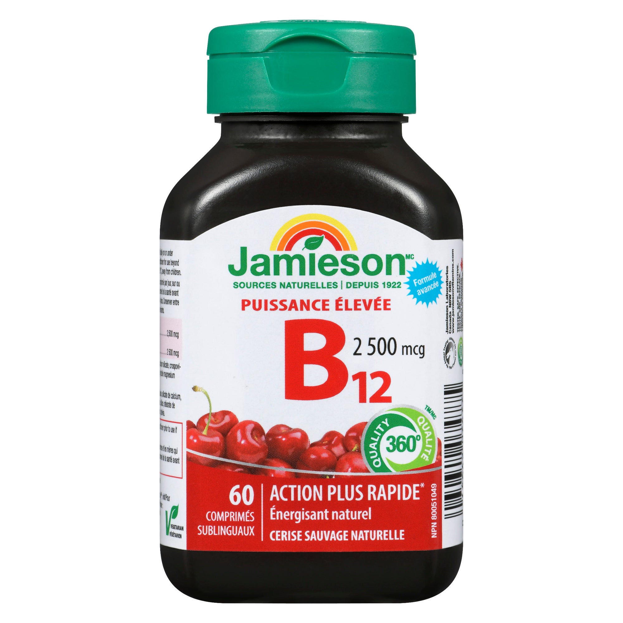 Jamieson B₁₂ High Potency 2500 mcg, 60-Pack – Giant Tiger