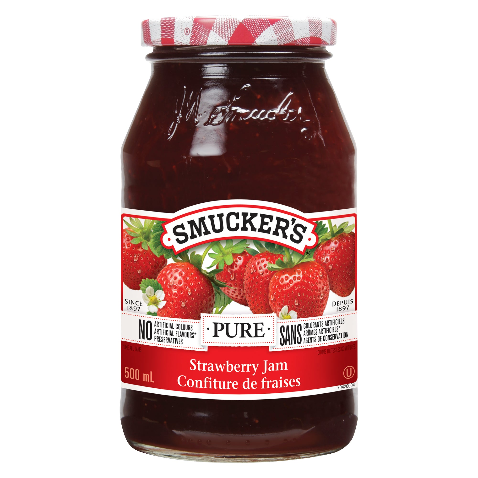 Smucker's Pure Strawberry Jam, 500-ml – Giant Tiger