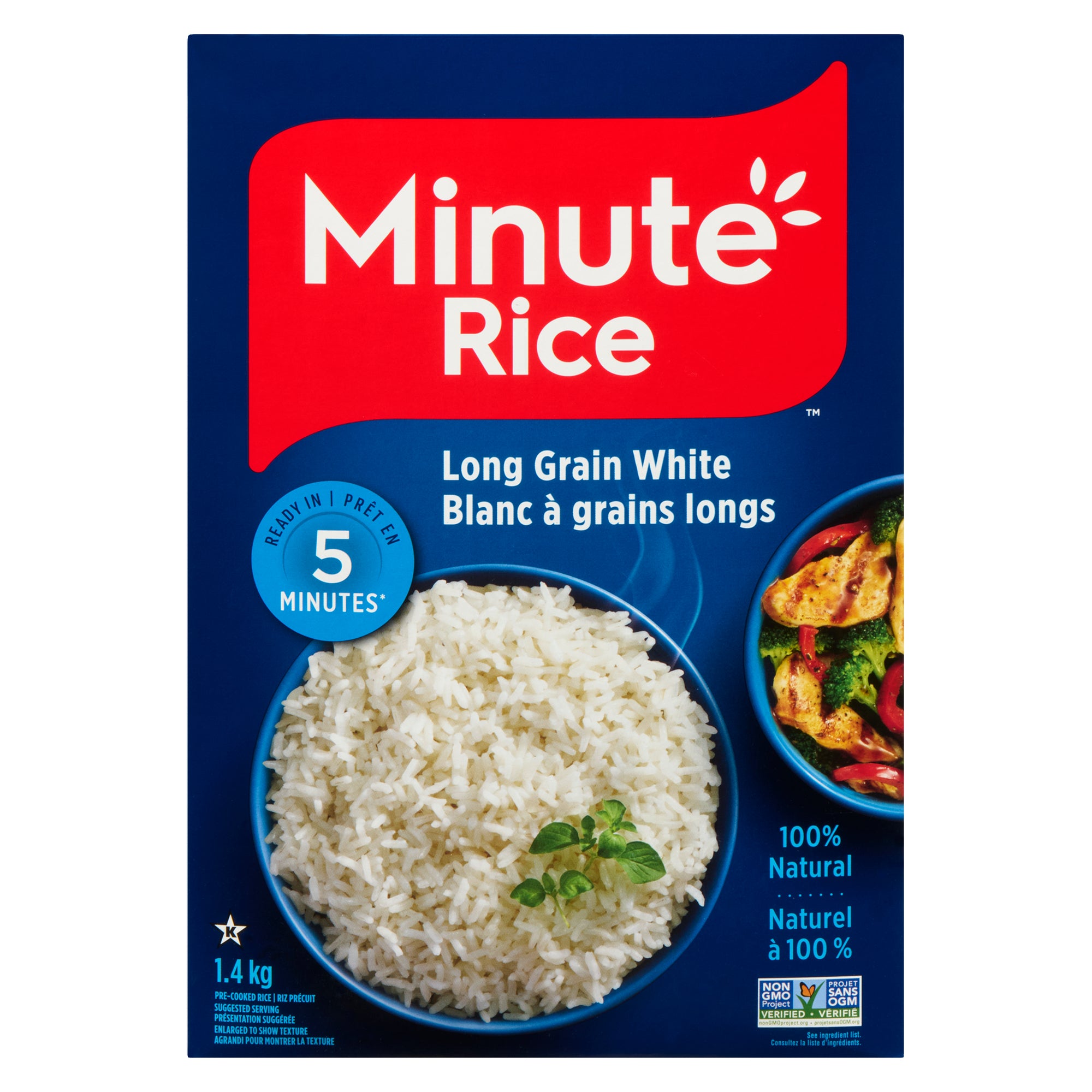 Minute Rice Pre-Cooked Long Grain Rice - 1.4kg – Giant Tiger