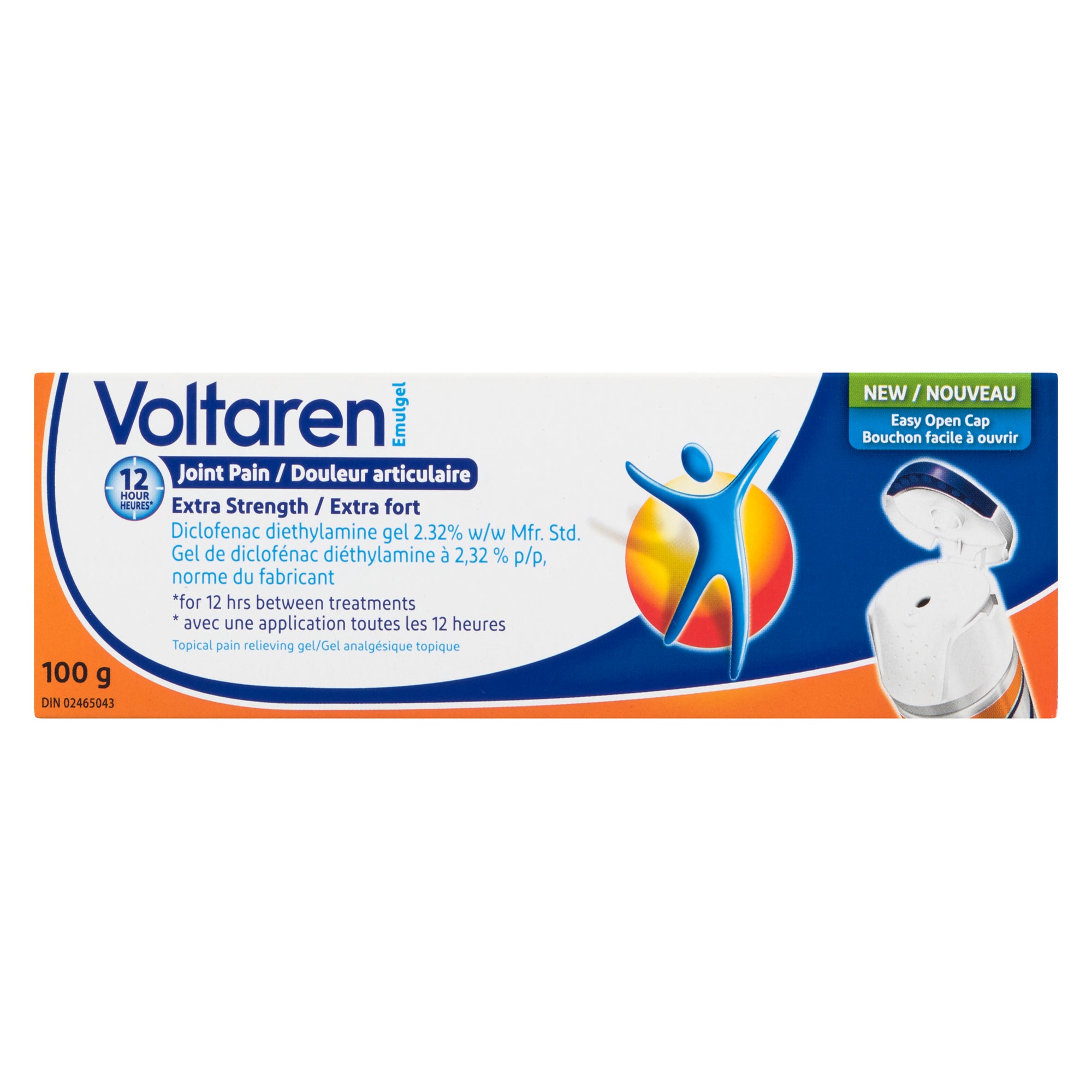 Voltaren Emulgel Gel Analgésique Topique Extra Fort, 100 g – Giant Tiger