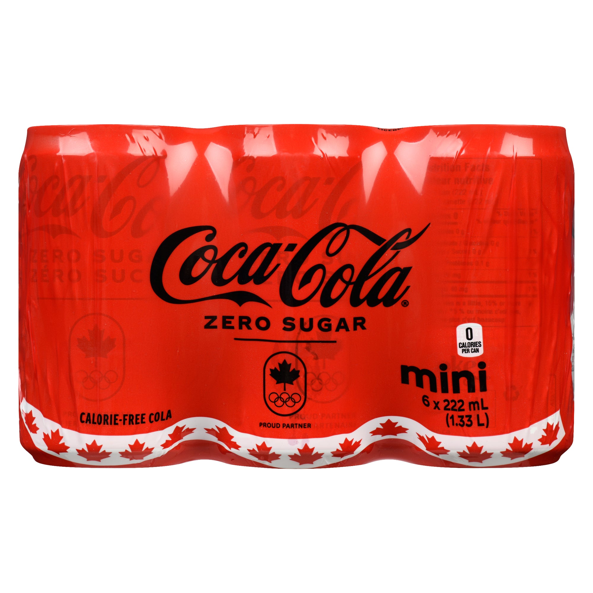 Coke Zero Mini Zero Sugar, 6-Pack, 222-ml – Giant Tiger