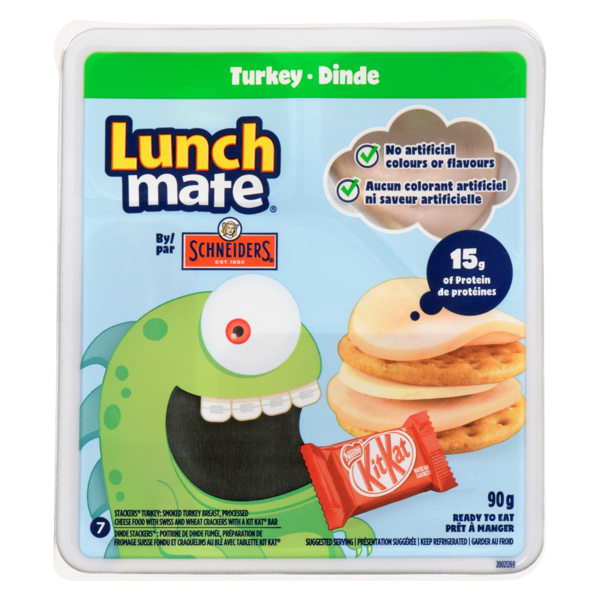 Schneiders Turkey Lunch Mate Stackers - 90g – Giant Tiger