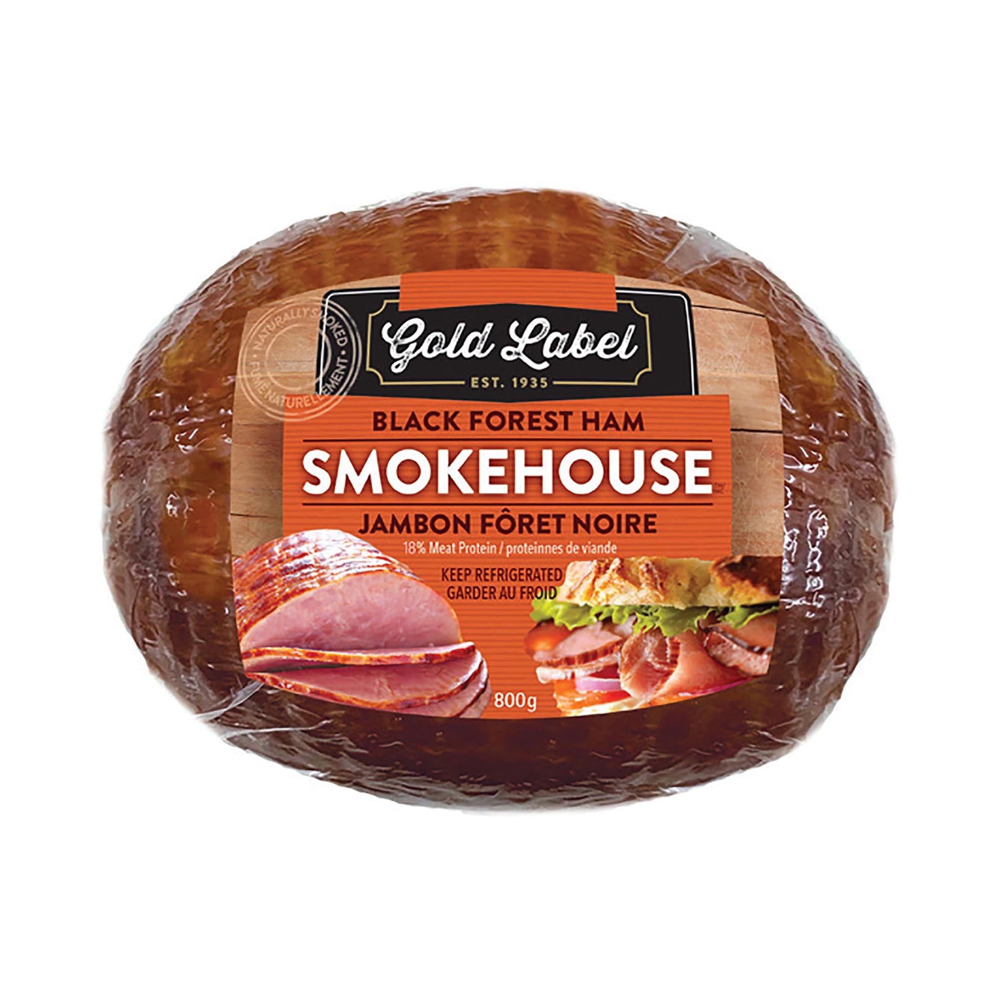 Gold Label Smokehouse Black Forest Ham - 800g – Giant Tiger