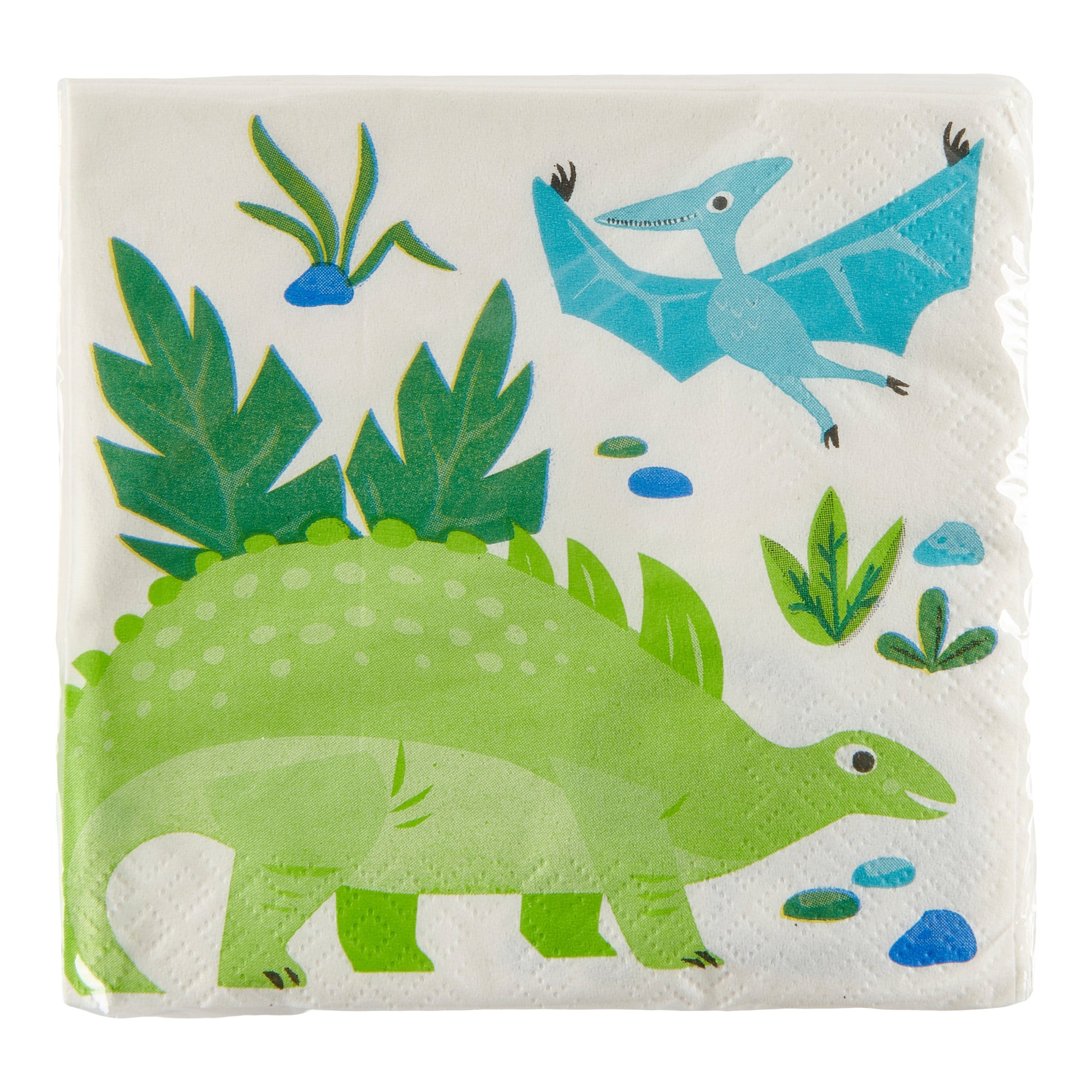 Unique Dinosaur Napkins, 5-in – Giant Tiger
