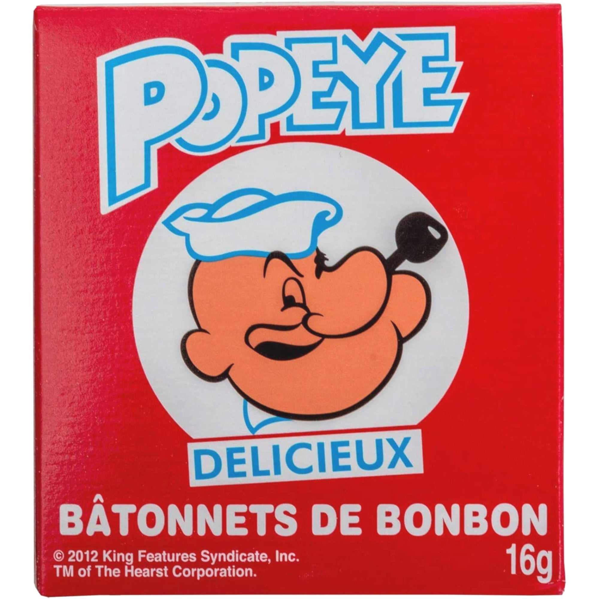 Popeye Candy Sticks, 16-g – Giant Tiger