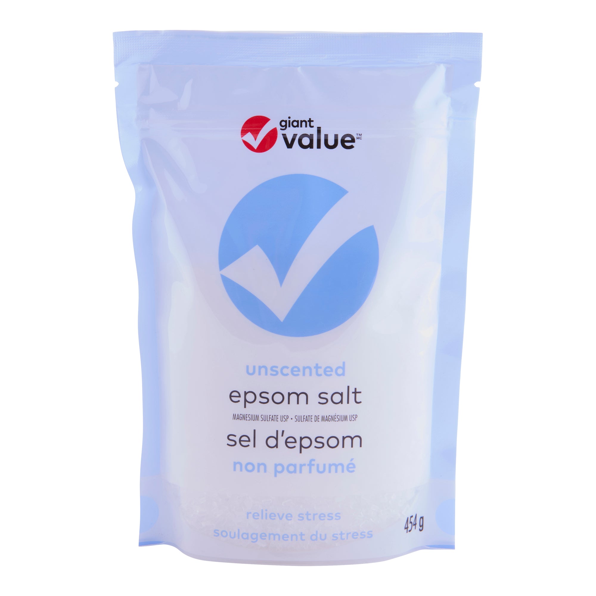 Giant Value Unscented Epsom Salt, 454 g – Giant Tiger
