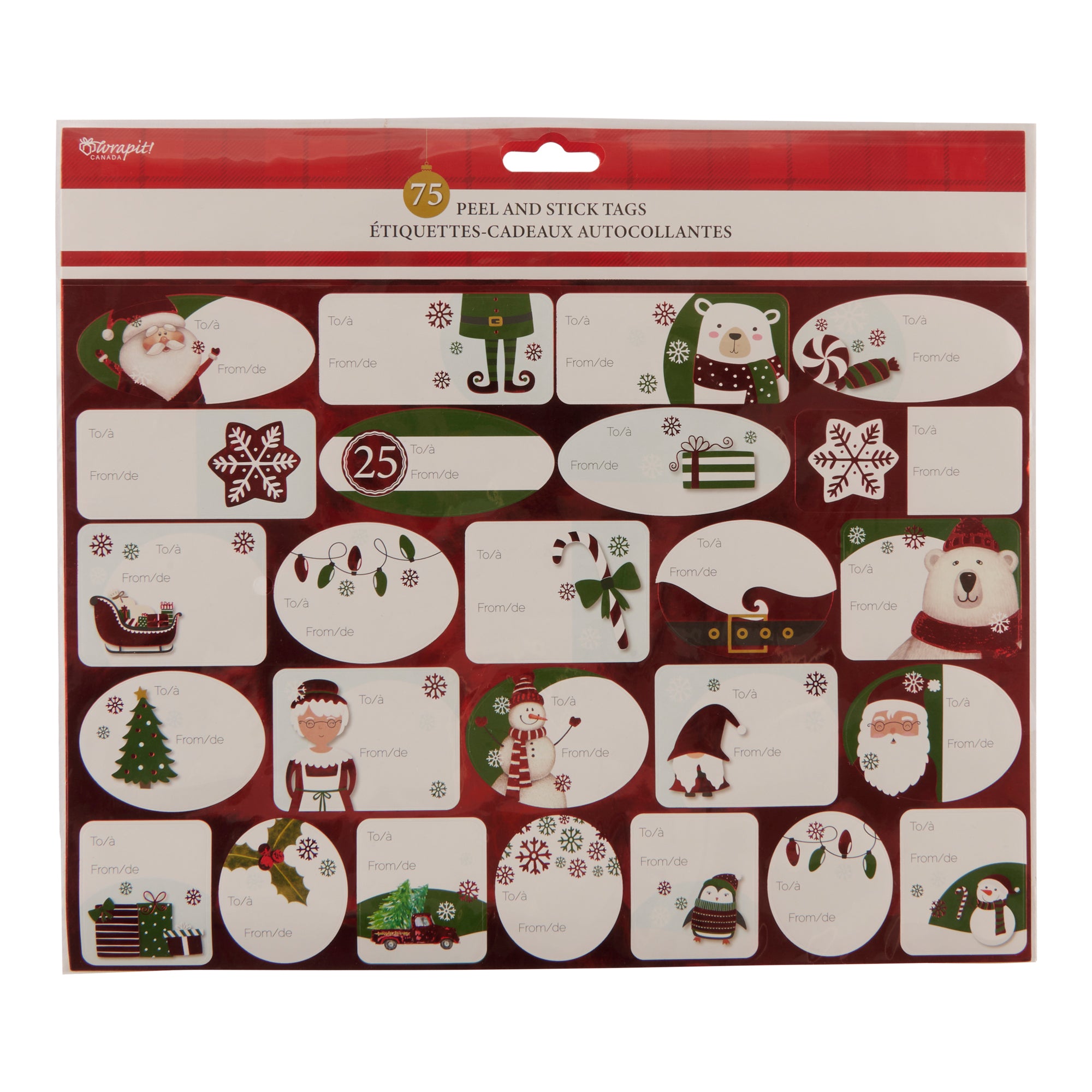 Peel and Stick Tags, 75-Pack – Giant Tiger