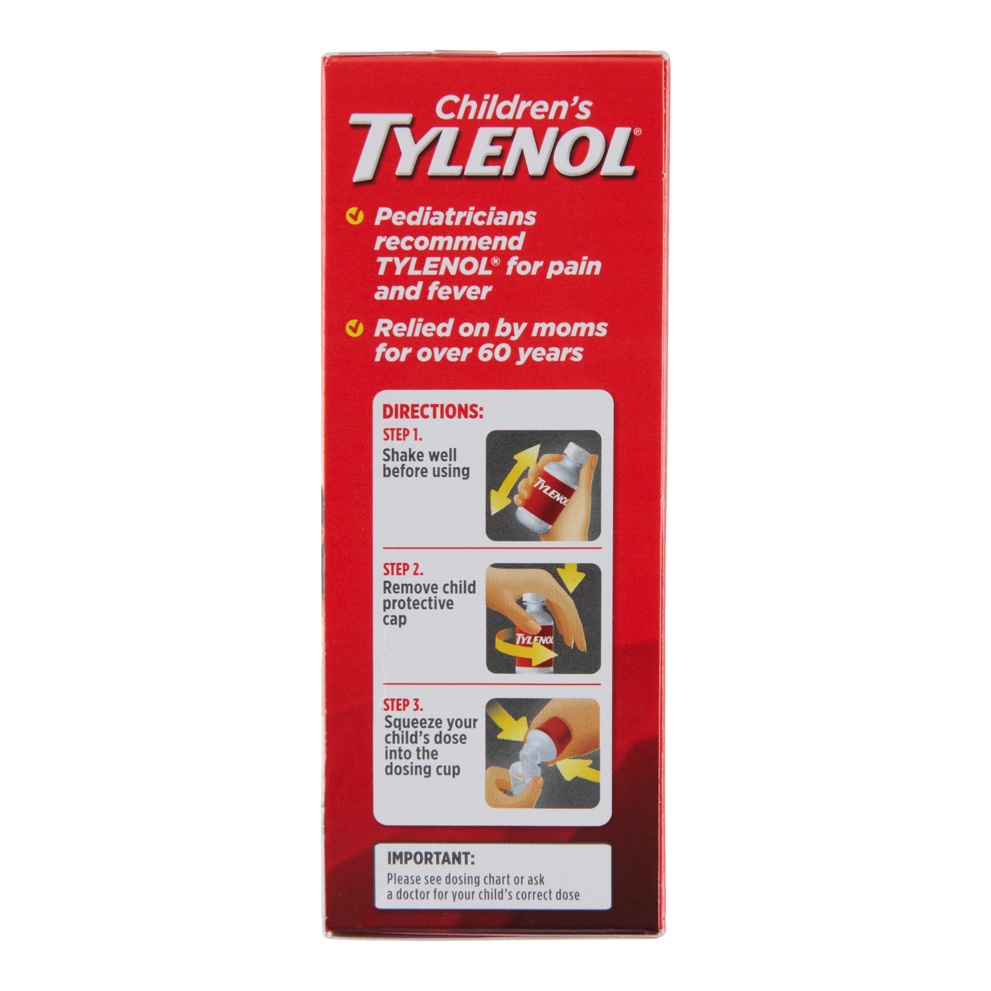 Tylenol Children's Suspension Liquid Complete Cold, Cough & Fever Cher ...