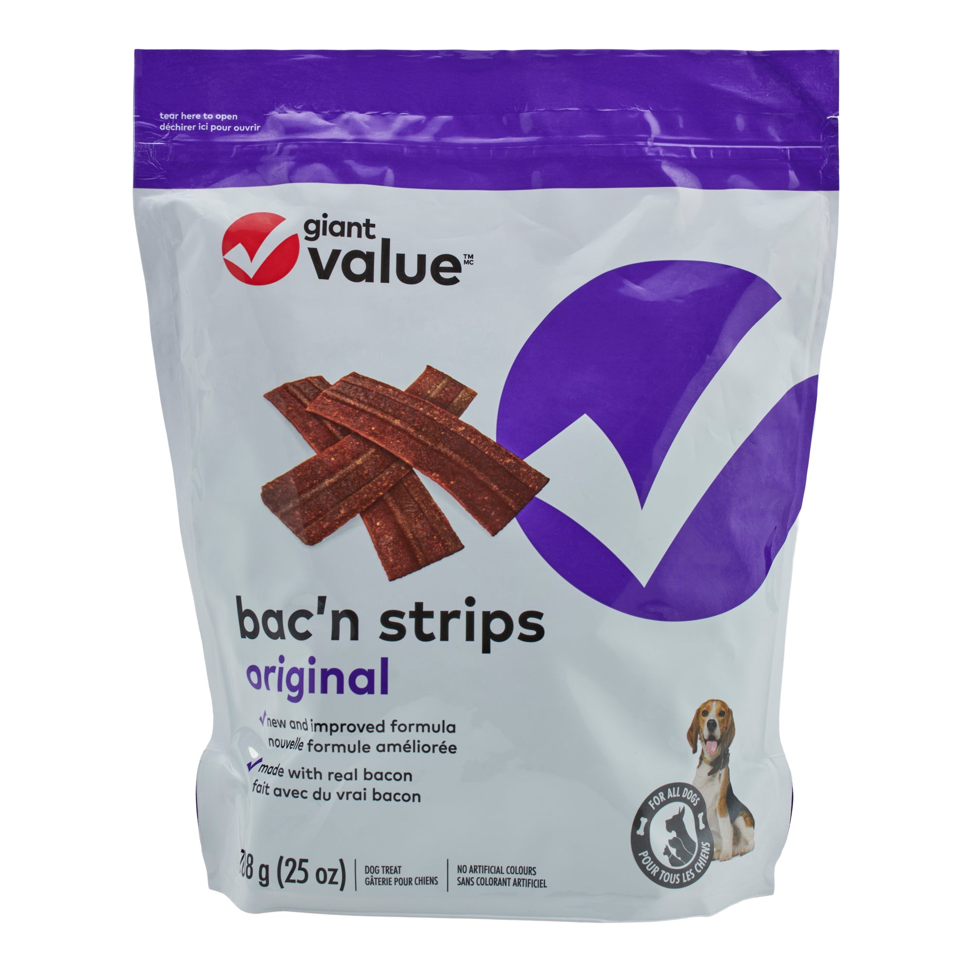 Giant Value Bac'n Strips, 708 g – Giant Tiger