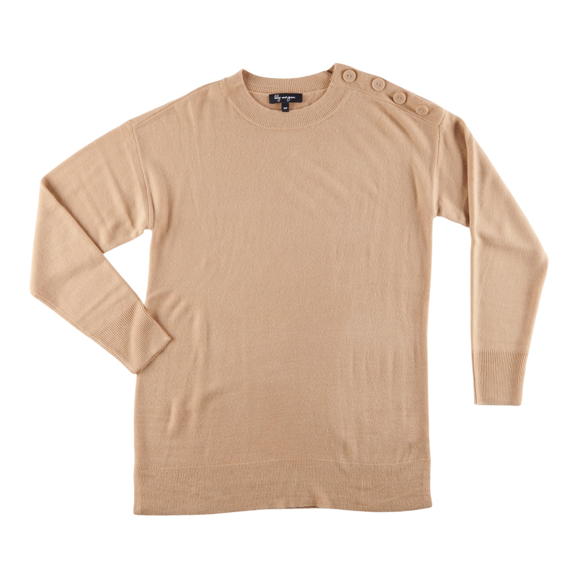 lily morgan Women's Seasonal Cashmere Like Colour Crew Sweater – Giant ...