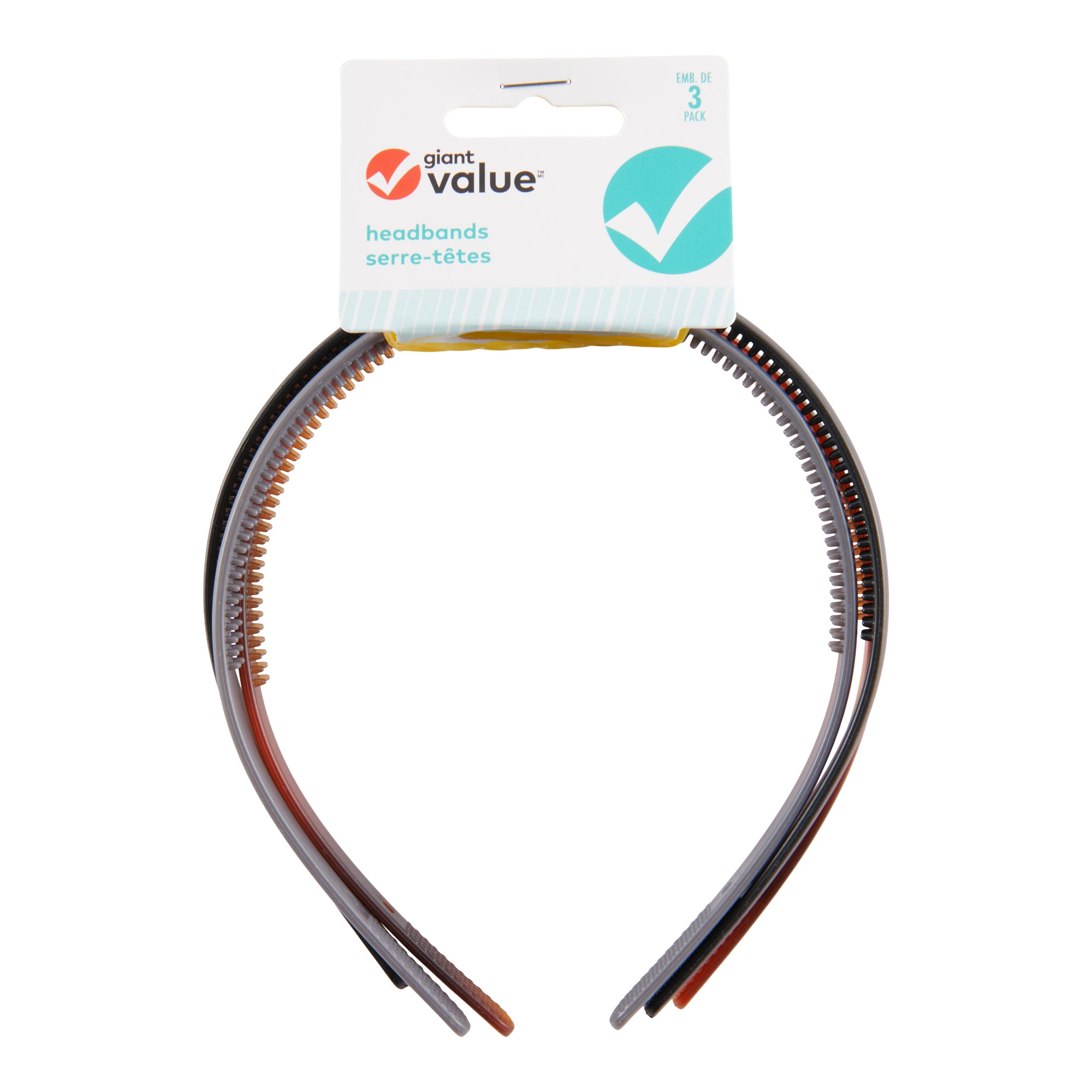 Giant Value Head Bands, 3-Pack – Giant Tiger
