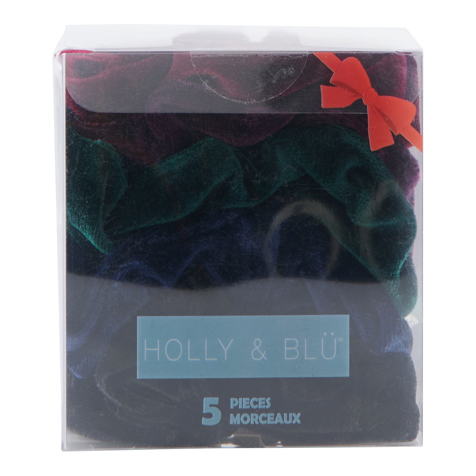 Holly & Blu Velour Scrunchies, 5 Pack – Giant Tiger