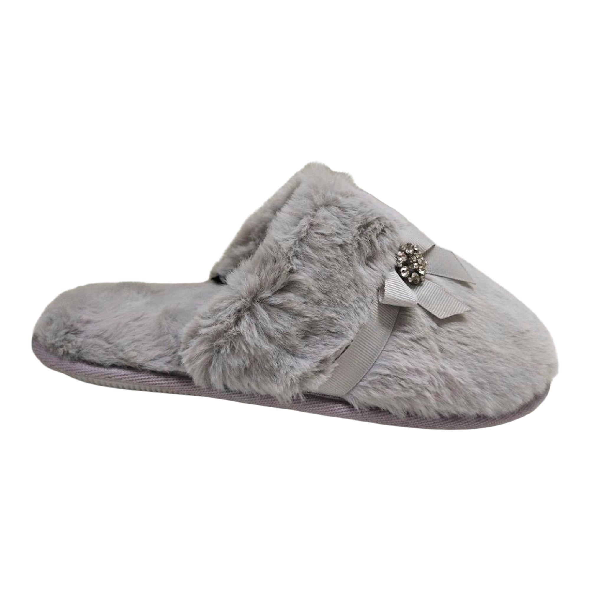 Cure Women's Memory Foam Bow Slippers – Giant Tiger