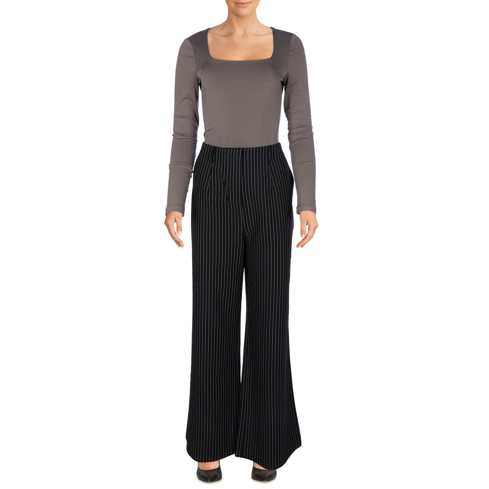 Limited Collection Women's Wide-Leg Work Pants – Giant Tiger