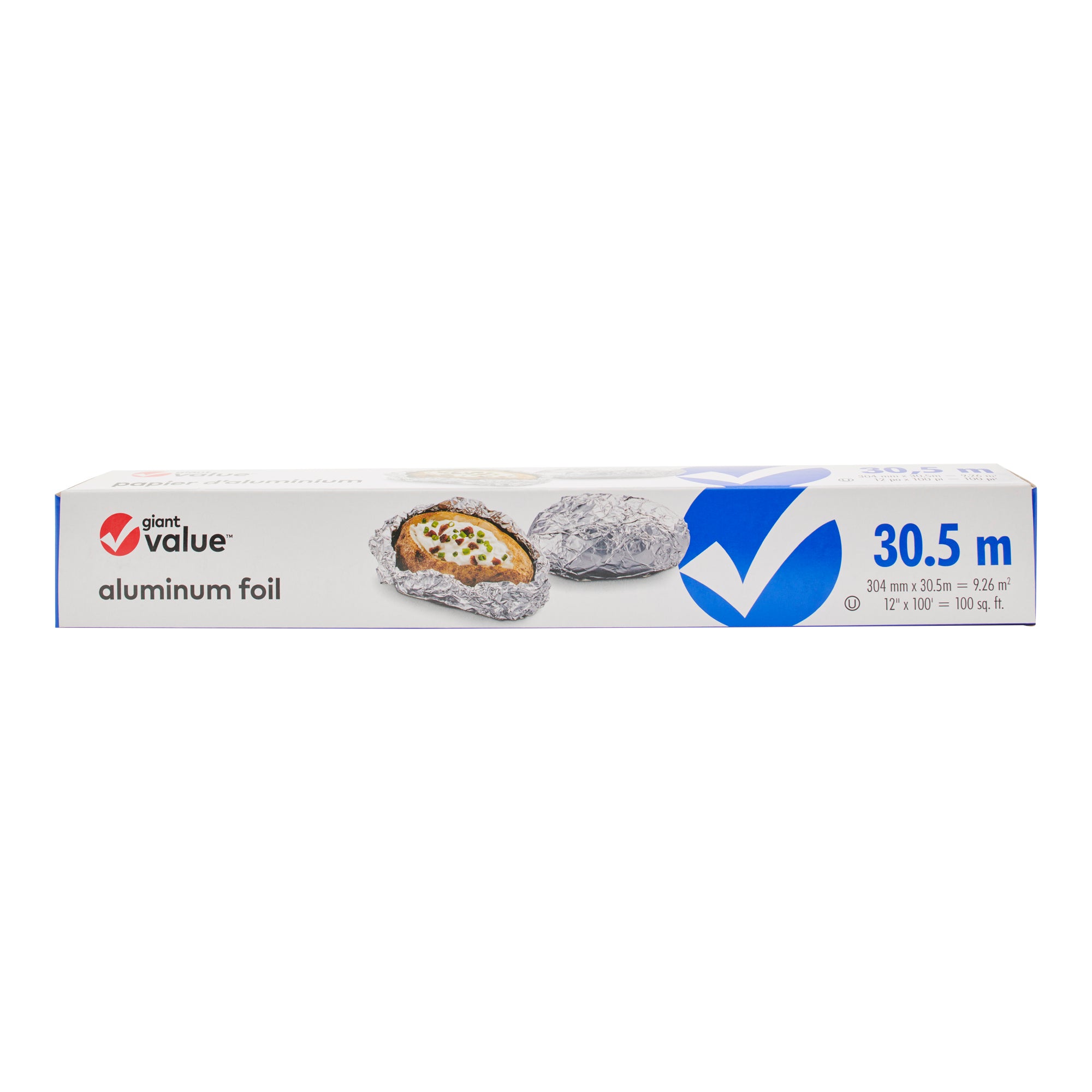 Giant Value Aluminum Foil, 30 m – Giant Tiger