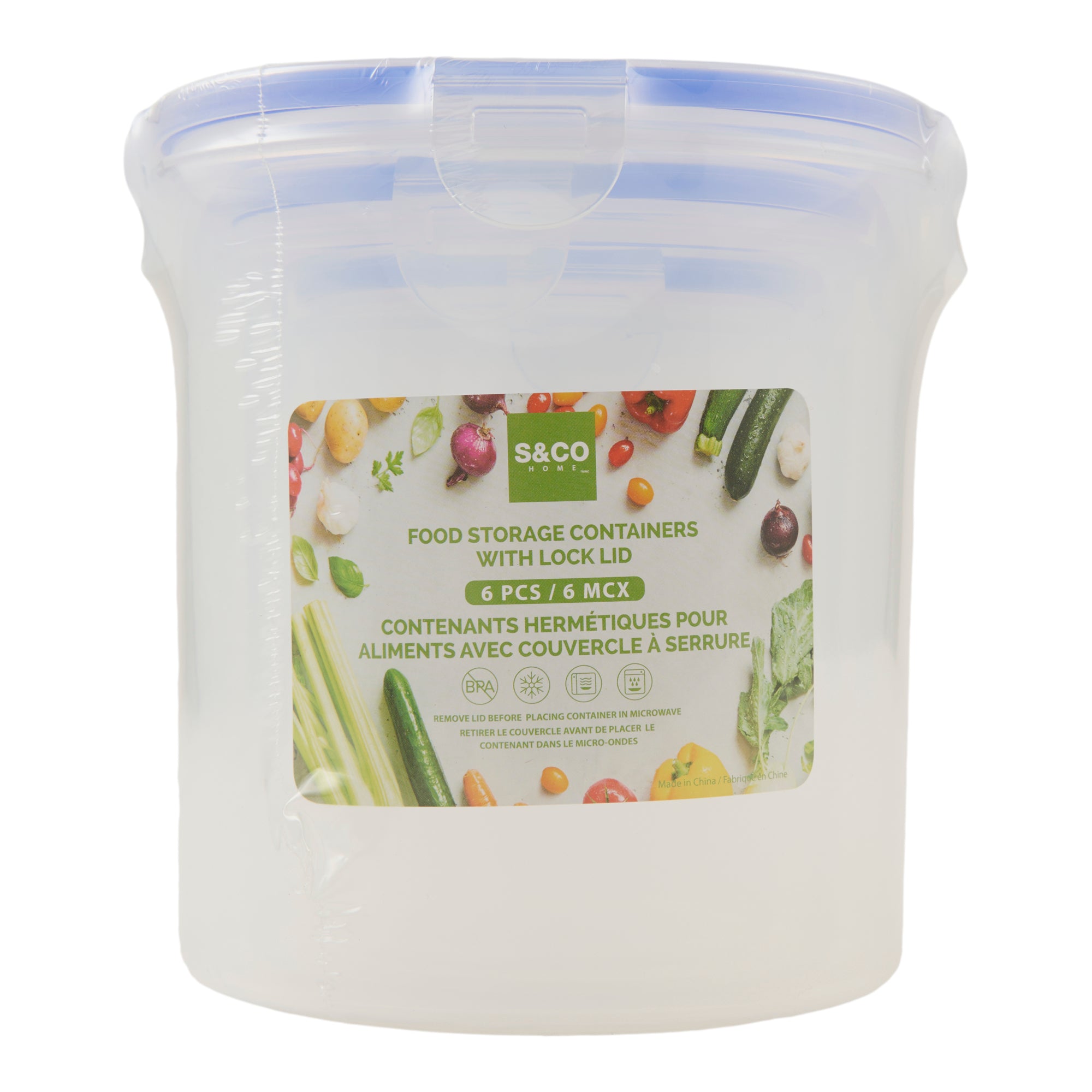 Nesting Storage Set, Round, 6 Piece – Giant Tiger