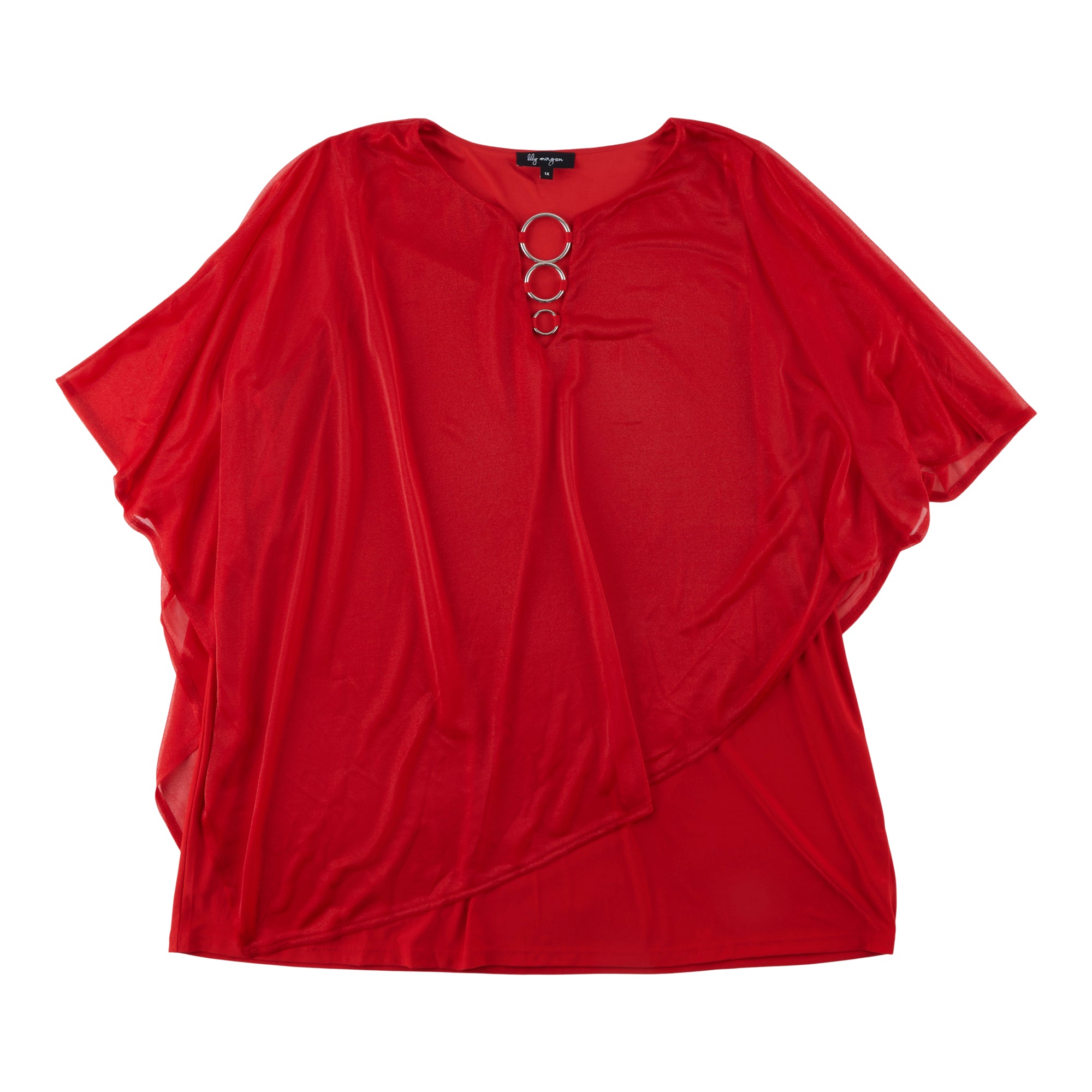 lily morgan Women's Plus Overlay Top – Giant Tiger