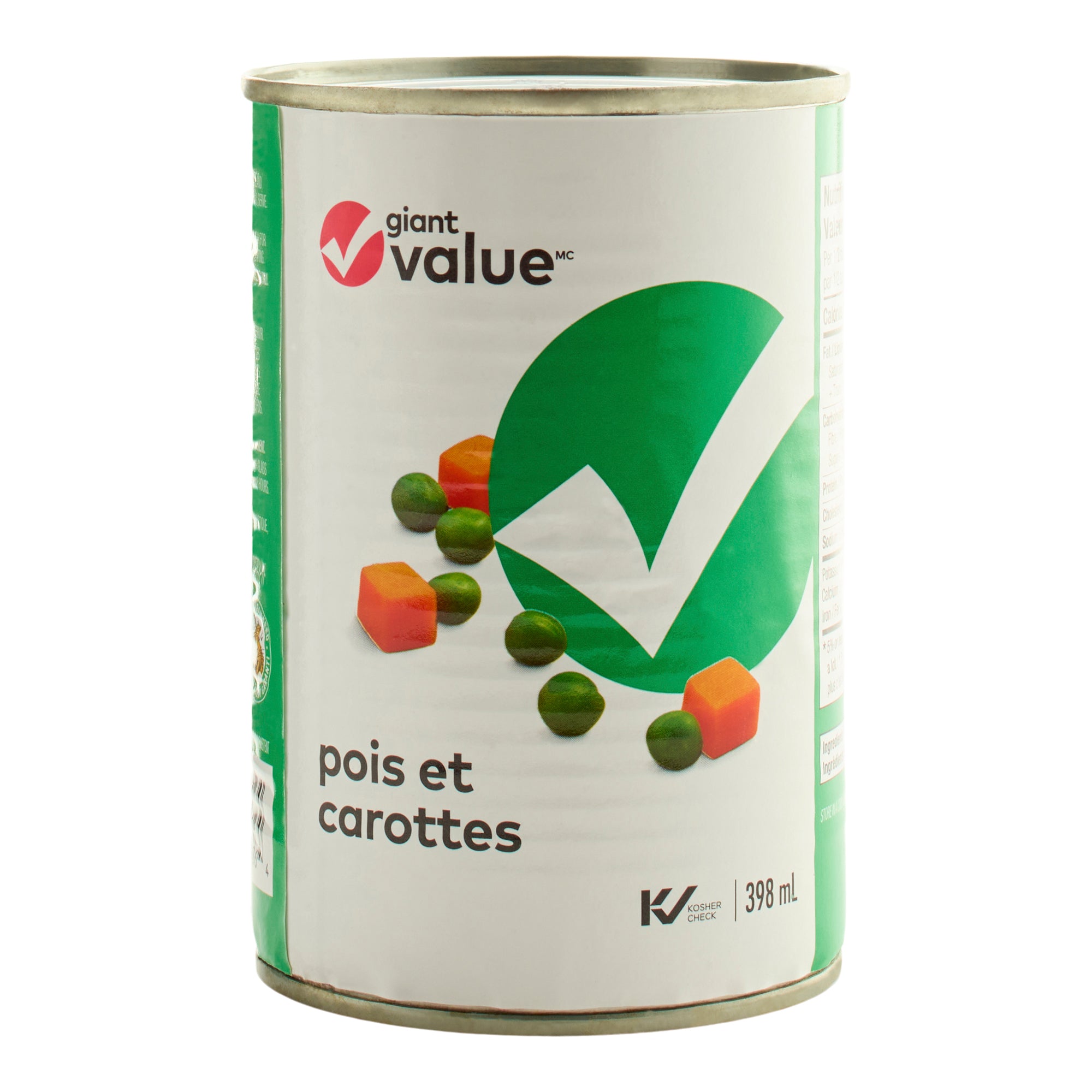 Giant Value Peas & Carrots, 398 ml – Giant Tiger