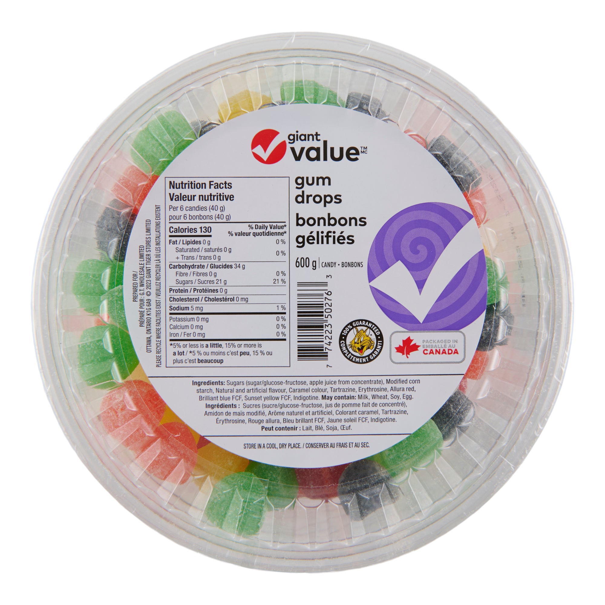 Giant Value Gum Drops, 600-g – Giant Tiger