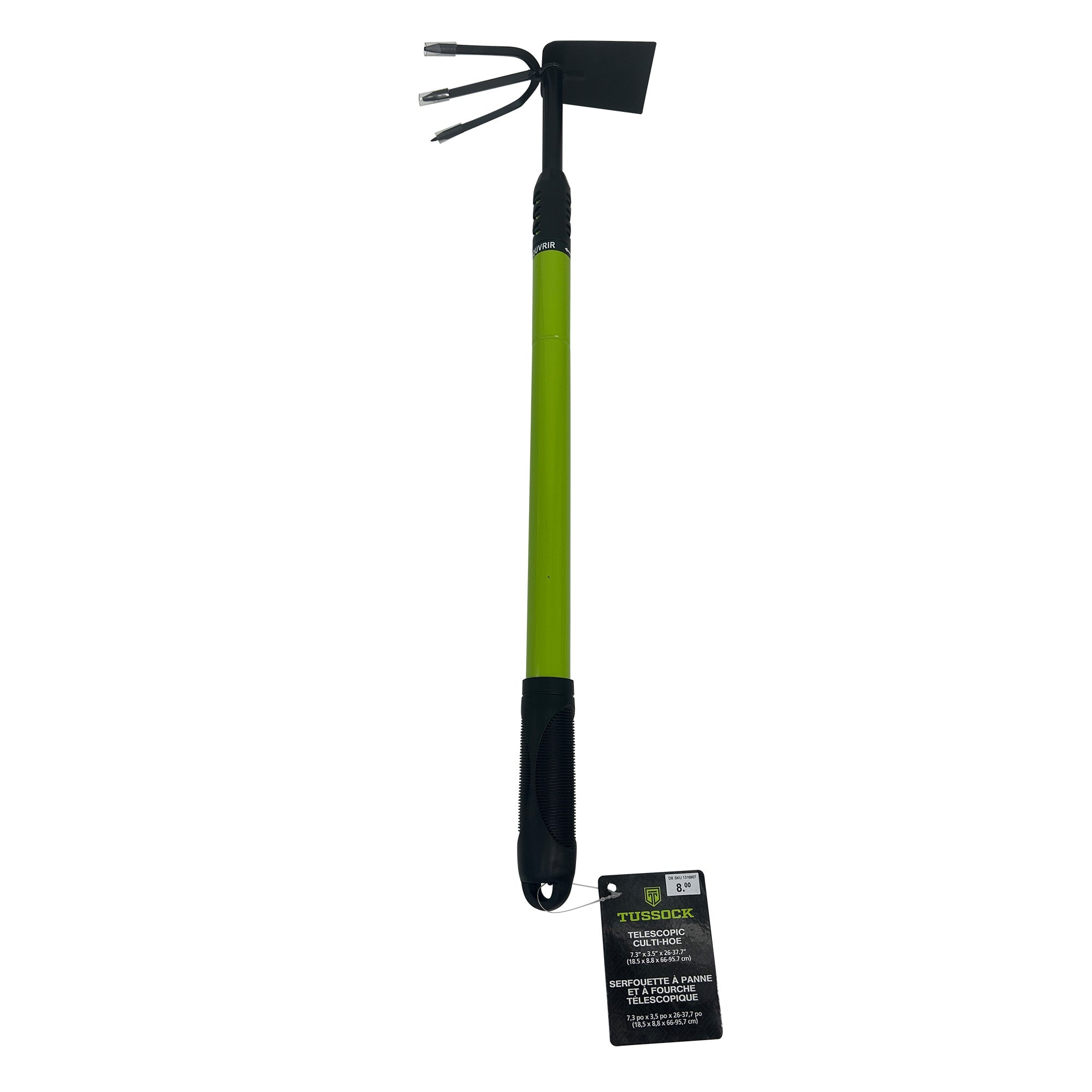 Tussock Telescopic Cultivator & Hoe – Giant Tiger