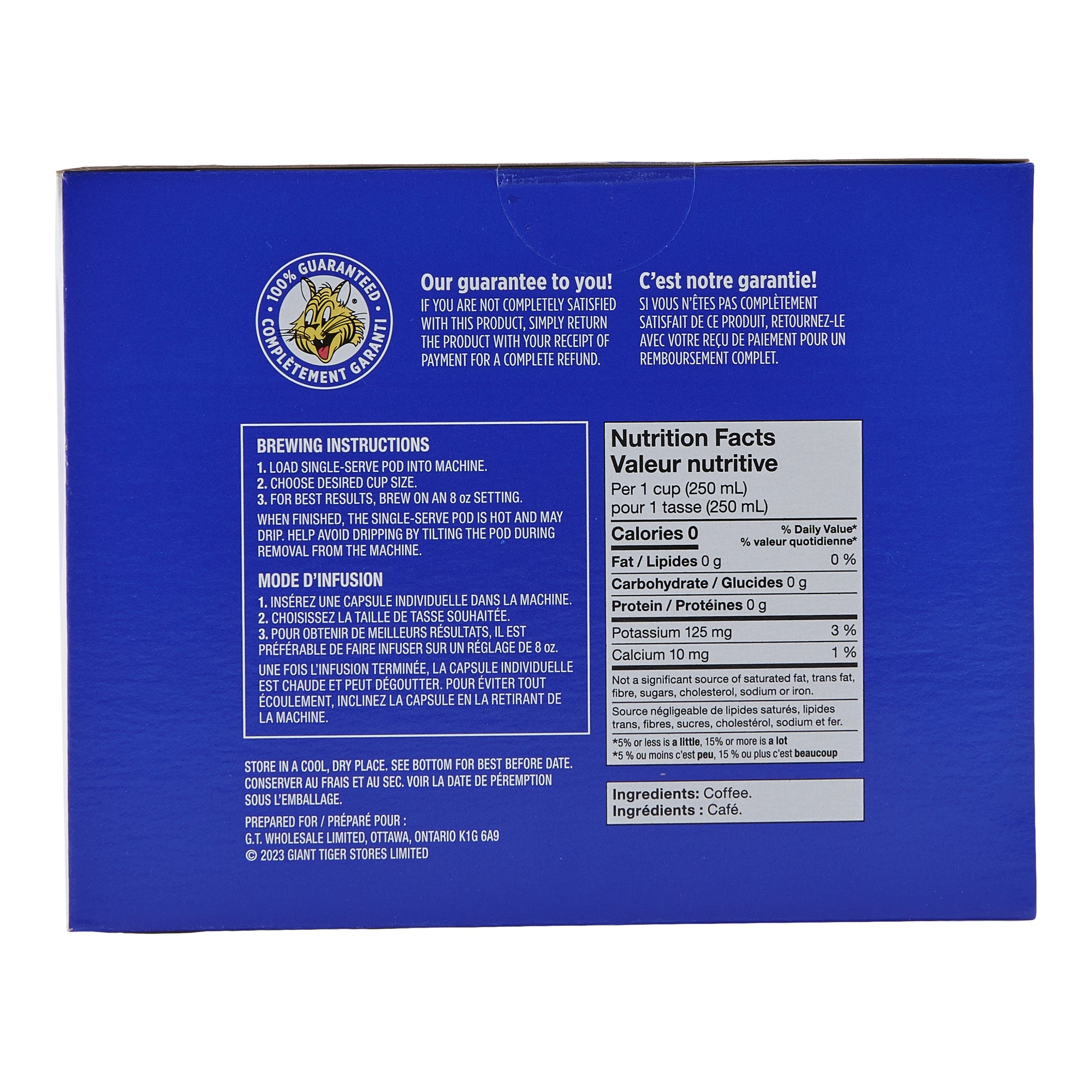 Giant Value Dark Roast Coffee Pods, 48-Pack – Giant Tiger