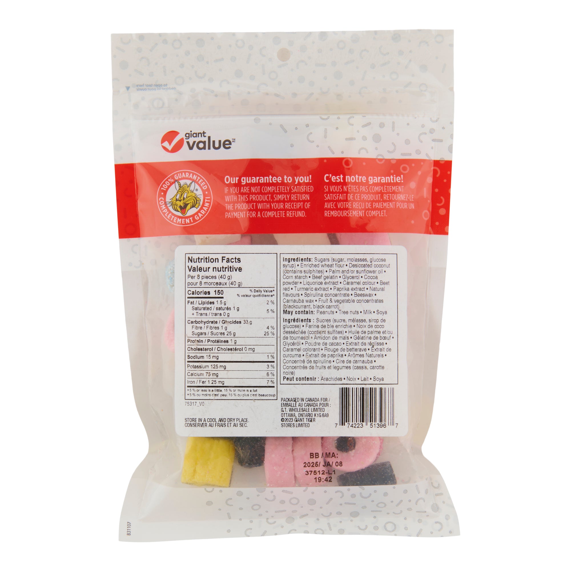 Giant Value Licorice Allsorts, 200 g – Giant Tiger