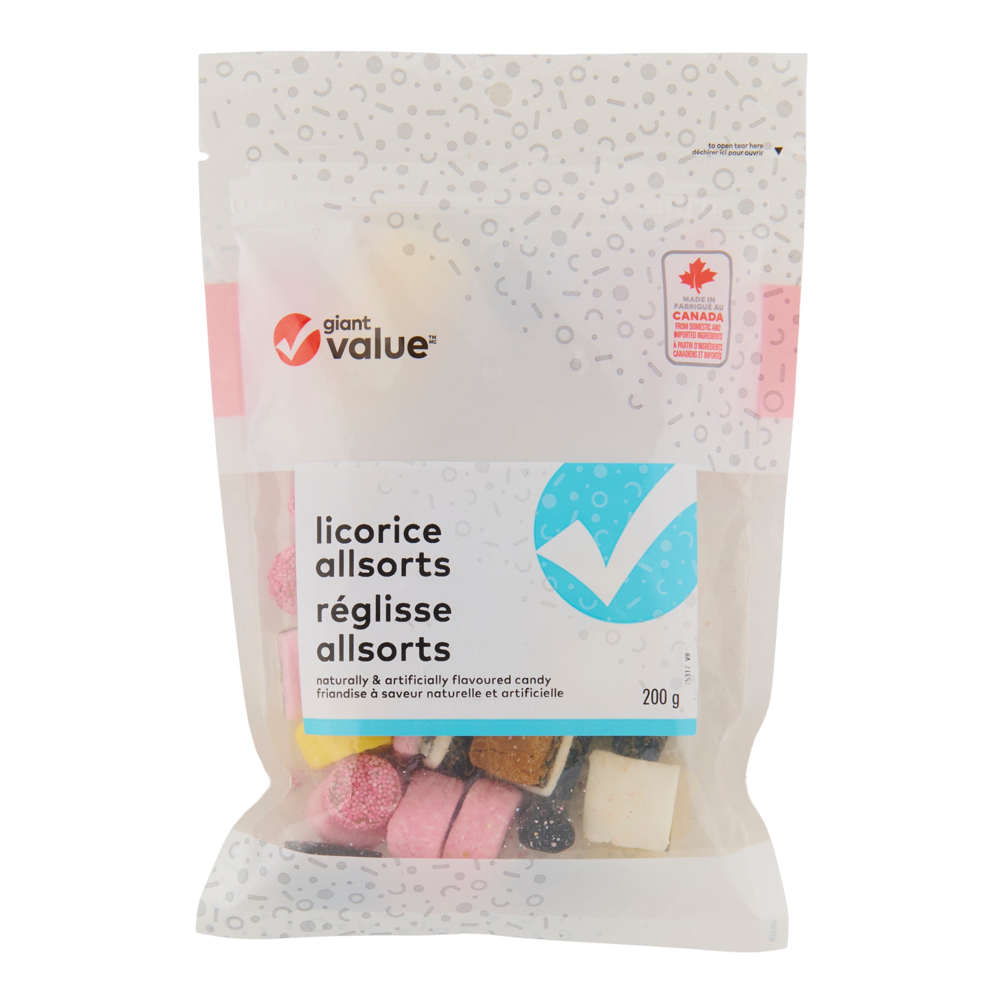 Giant Value Licorice Allsorts, 200 g – Giant Tiger
