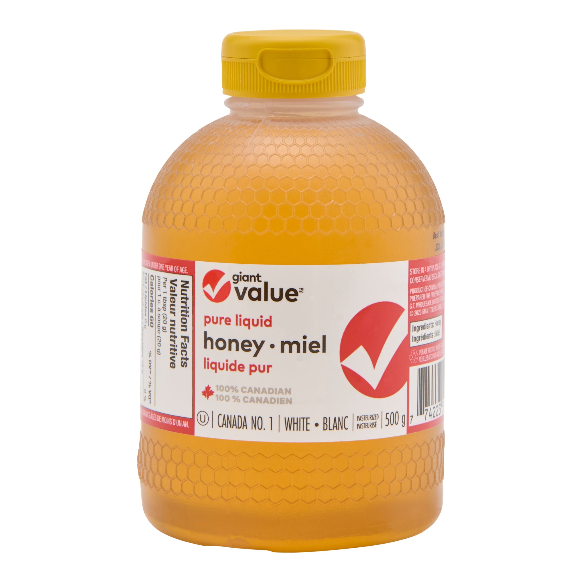 Giant Value Liquid Honey, 500 g – Giant Tiger