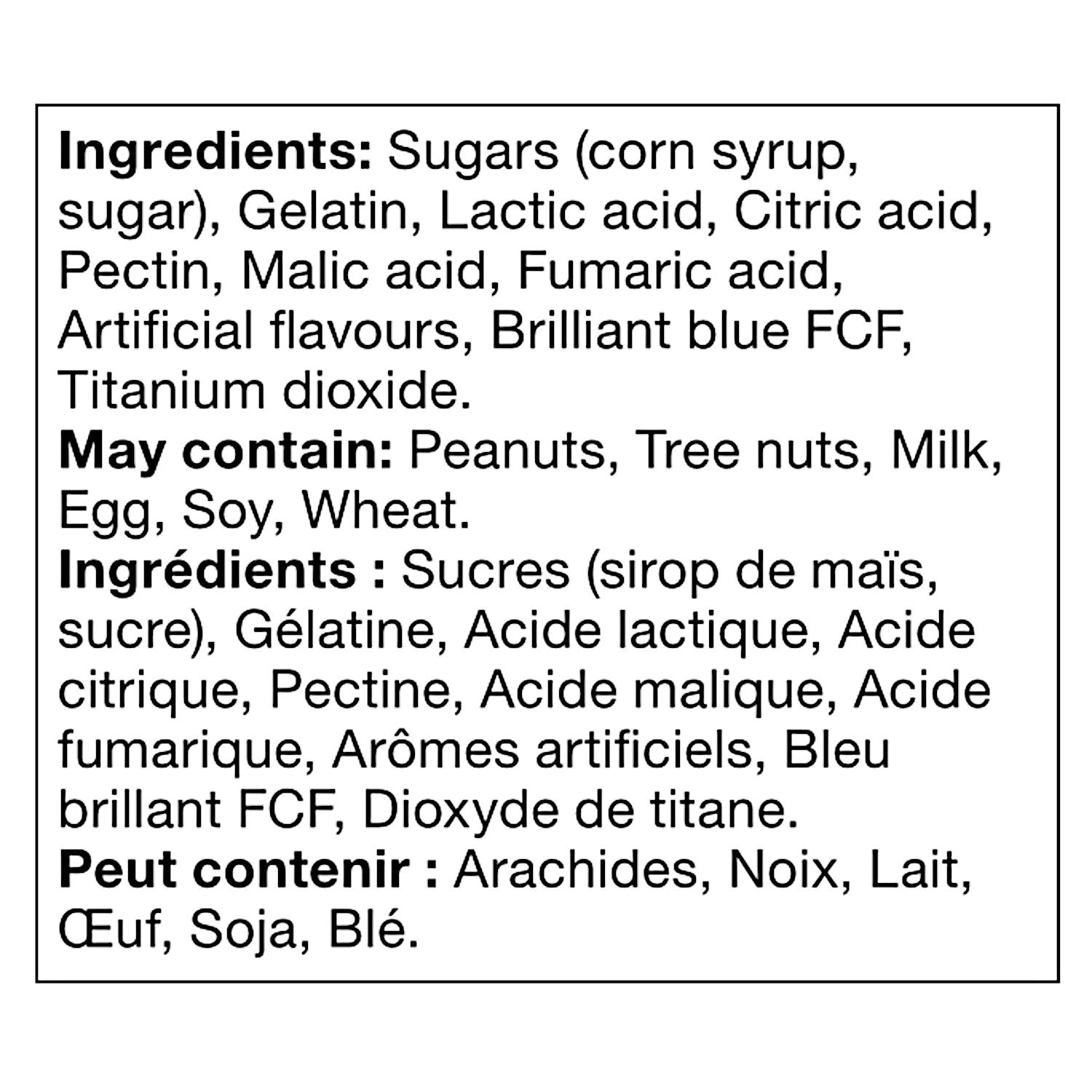 Giant Value Sour Blue Raspberry Gummy Rings, 135 g – Giant Tiger