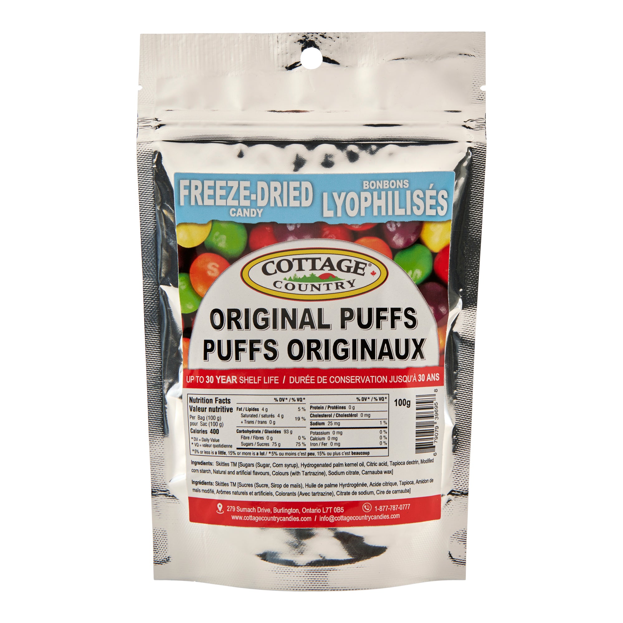 Cottage Country Farms Freeze Dried Original Puffs, 100 g – Giant Tiger