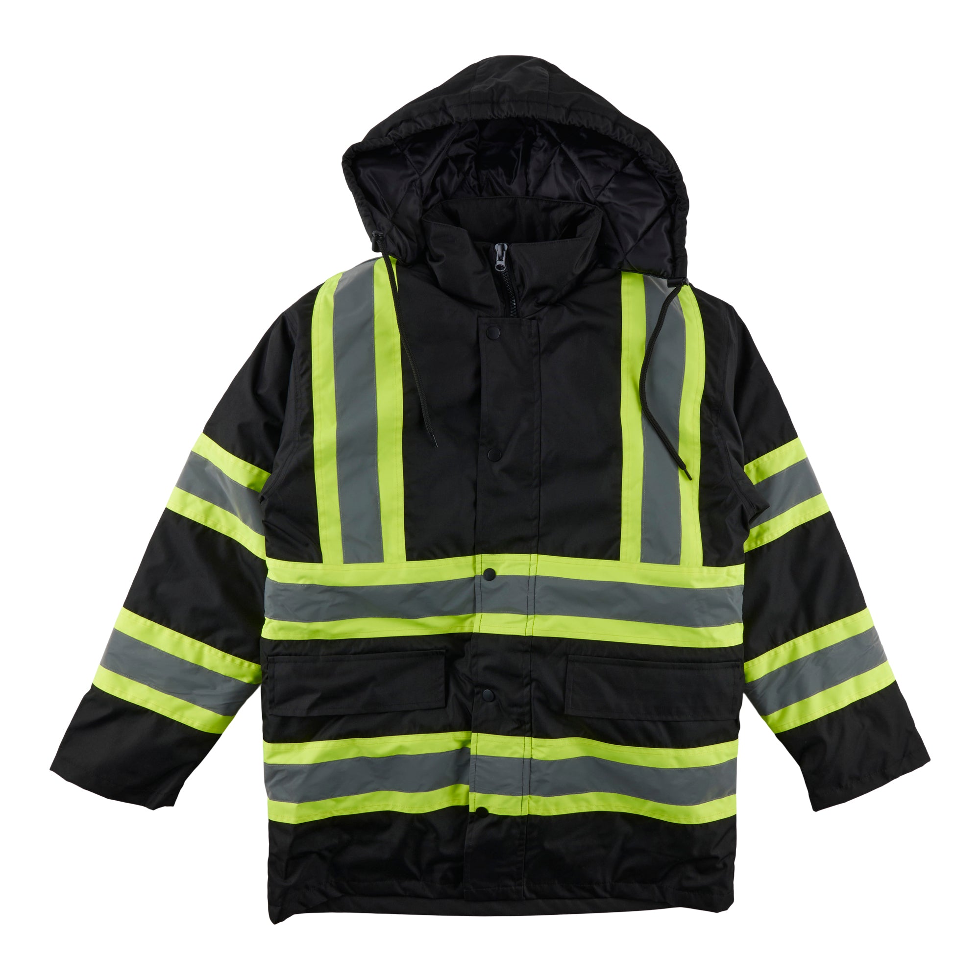 Tradesmax Pro Men's Black HIVIS 4-in-1 Work Jacket – Giant Tiger