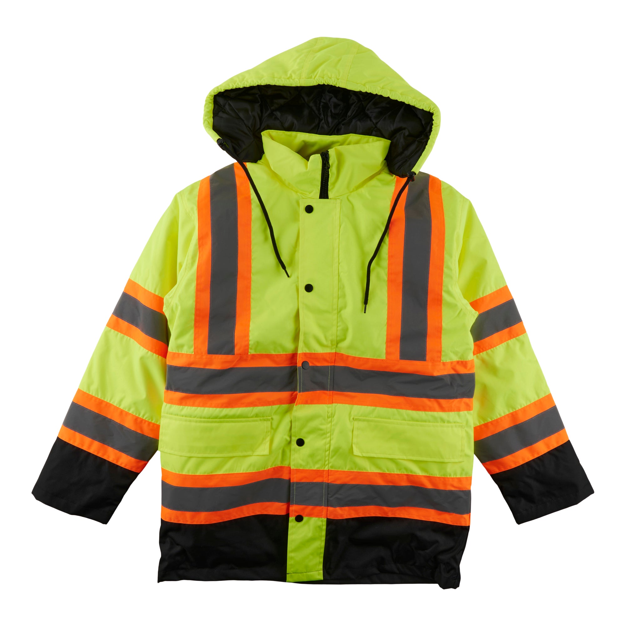 Tradesmax Pro Men's Yellow HIVIS 4-in-1 Work Jacket – Giant Tiger