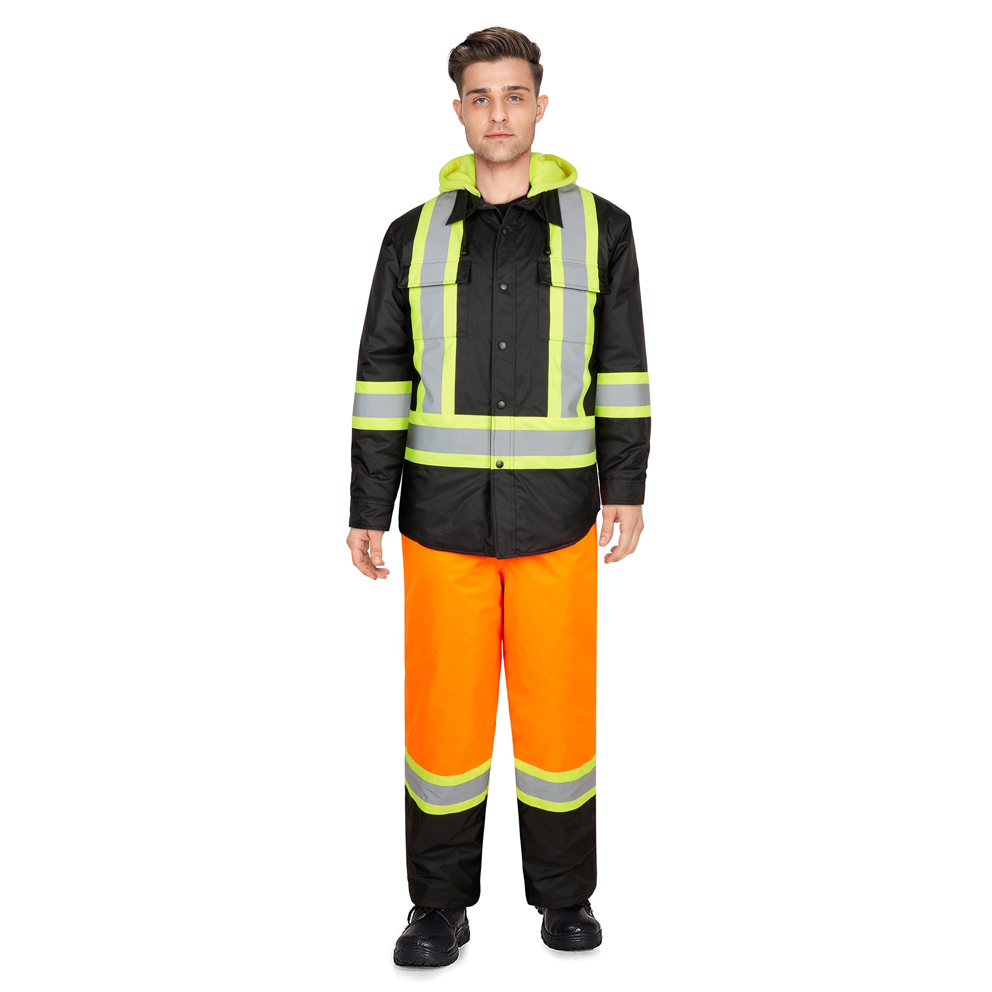 Tradesmax Pro Men's Black HIVIS Work Jacket – Giant Tiger
