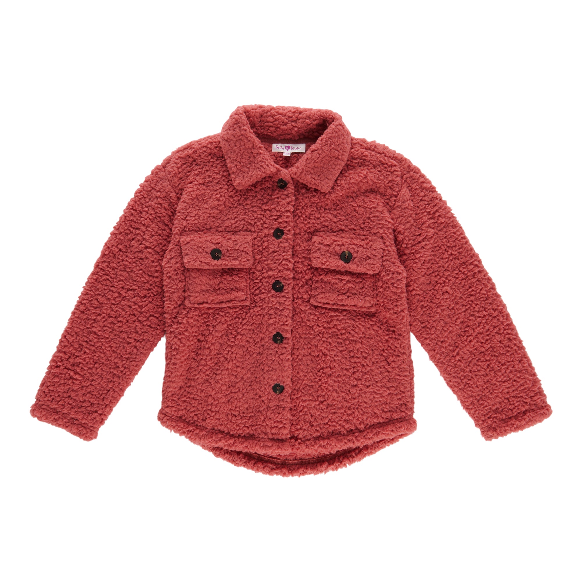 BELLA & BIRDIE Girl's Autumn Flair Sherpa Shacket – Giant Tiger