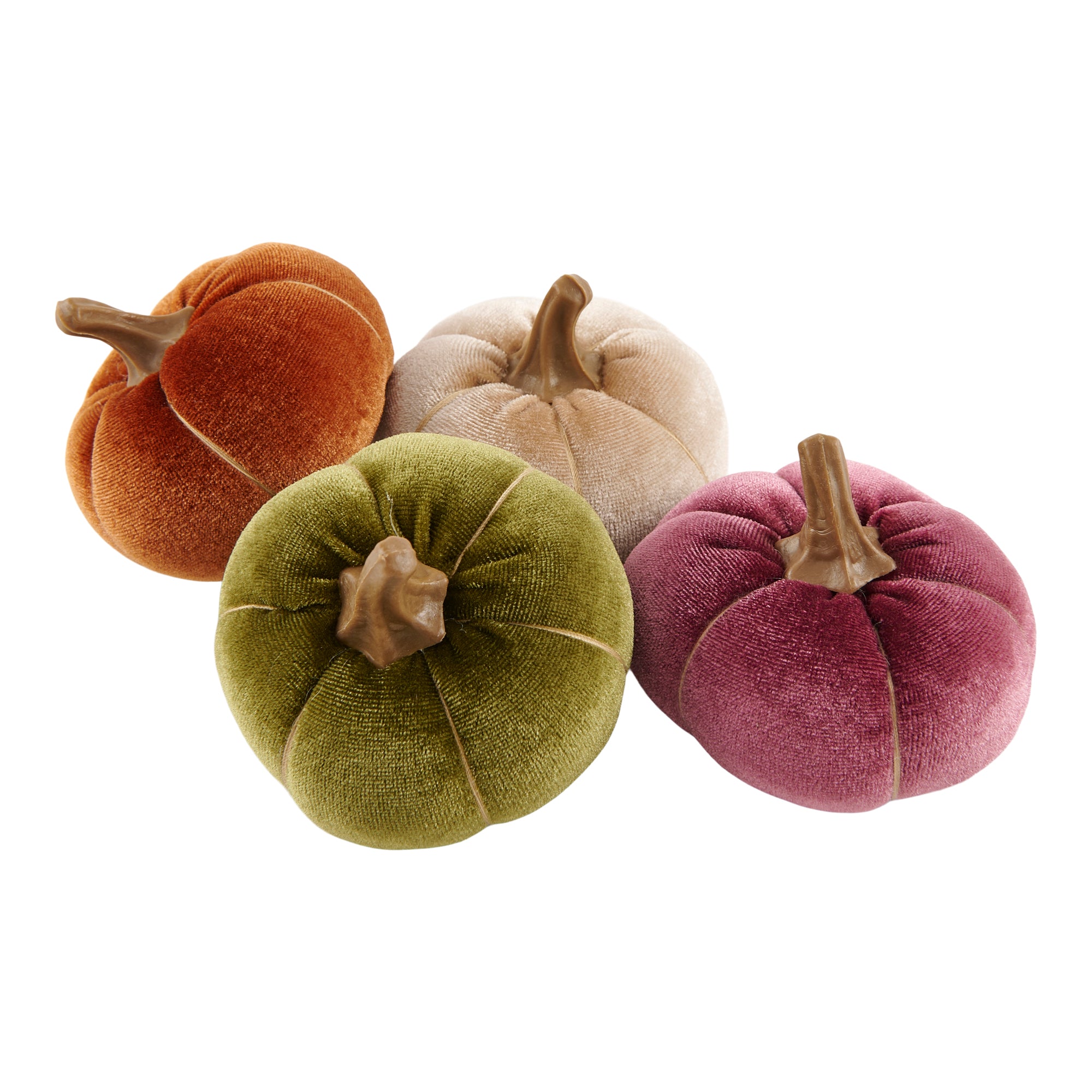 HomeStyles Velvet Pumpkins, 3-in, 4 Pack – Giant Tiger